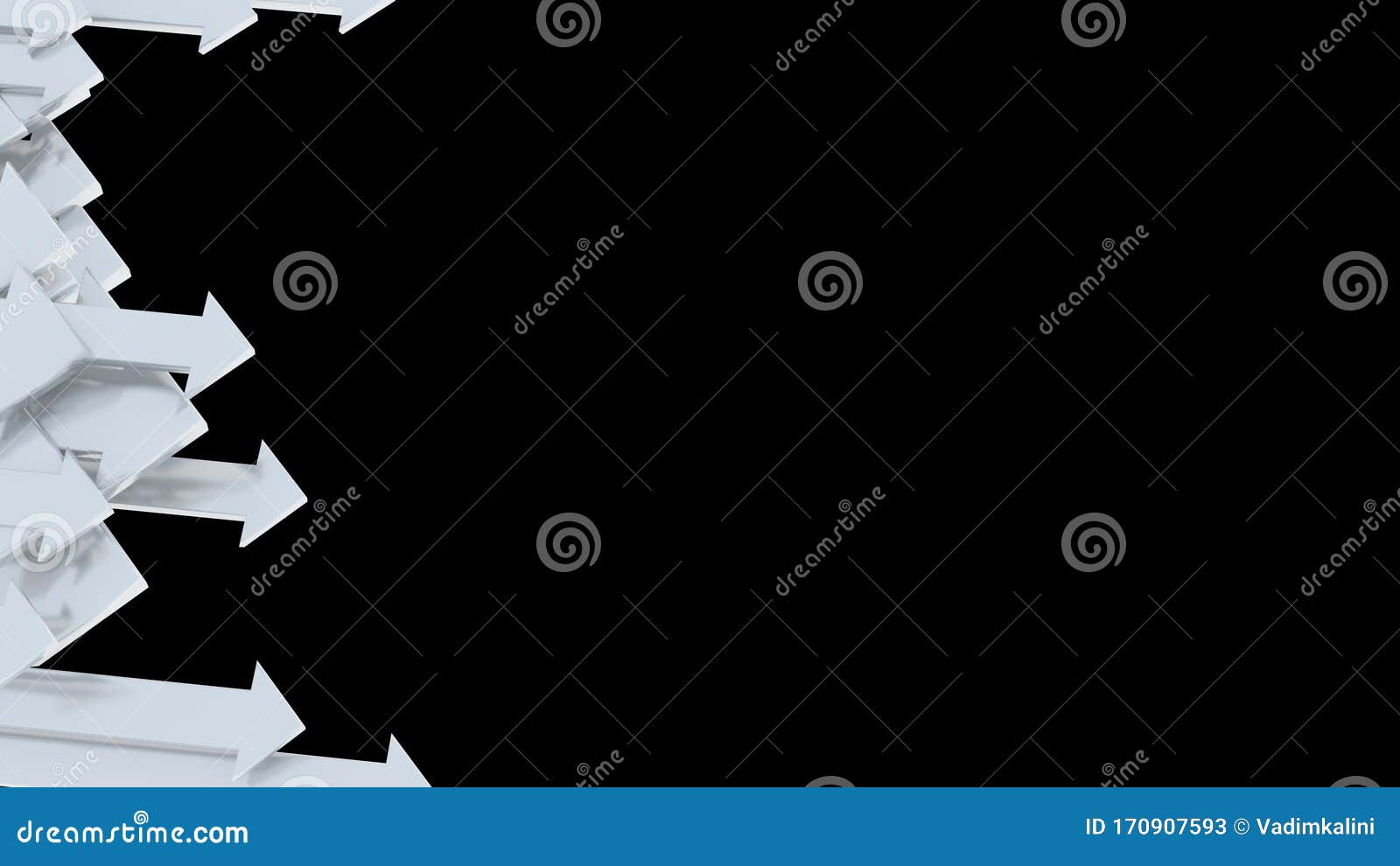 3d Arrow Frame/object Transition with the Alpha Channel. Stock Video ...