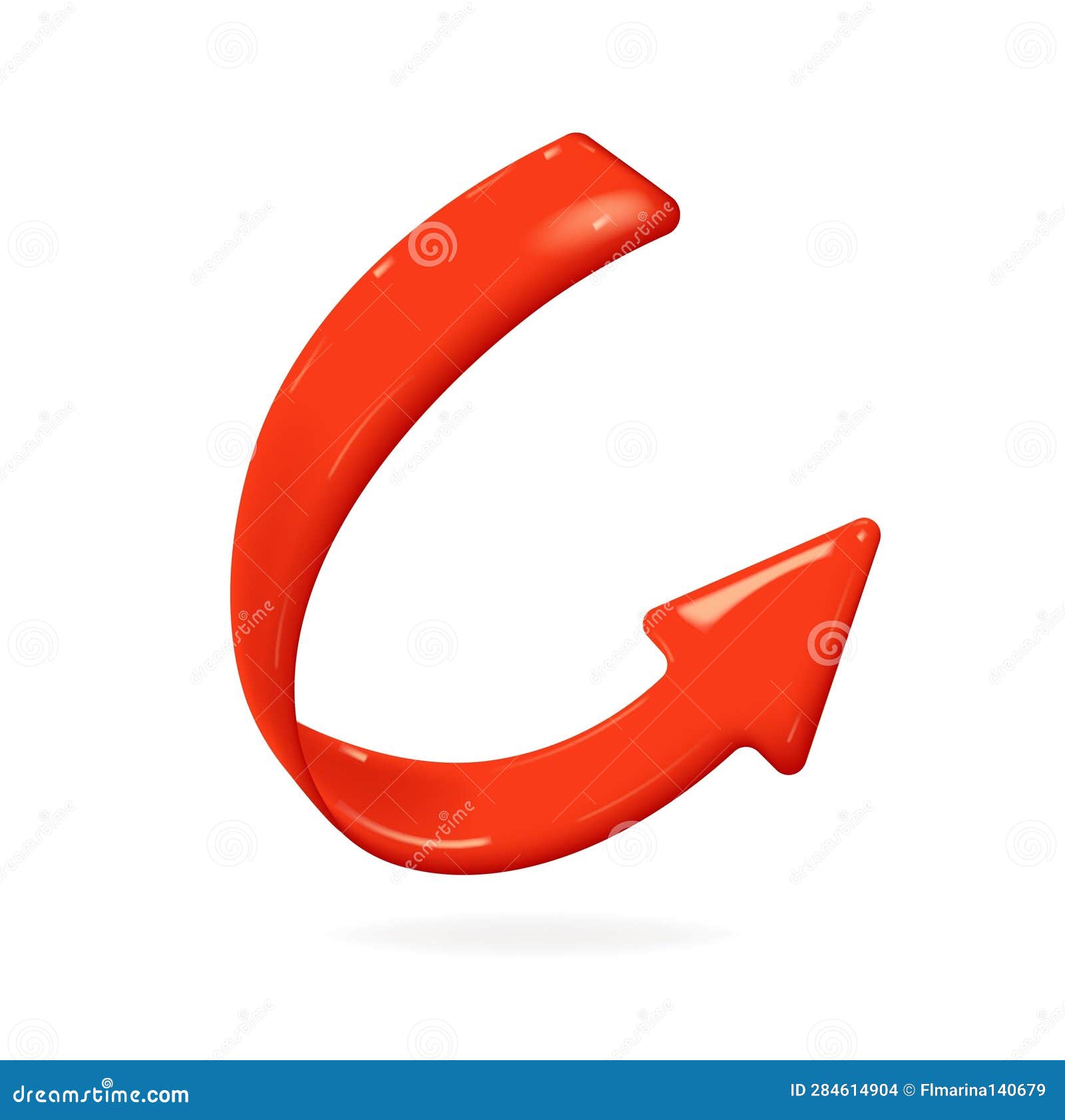 3D Arrows Realistic Icon Vector Concept. Trendy Modern Design ...