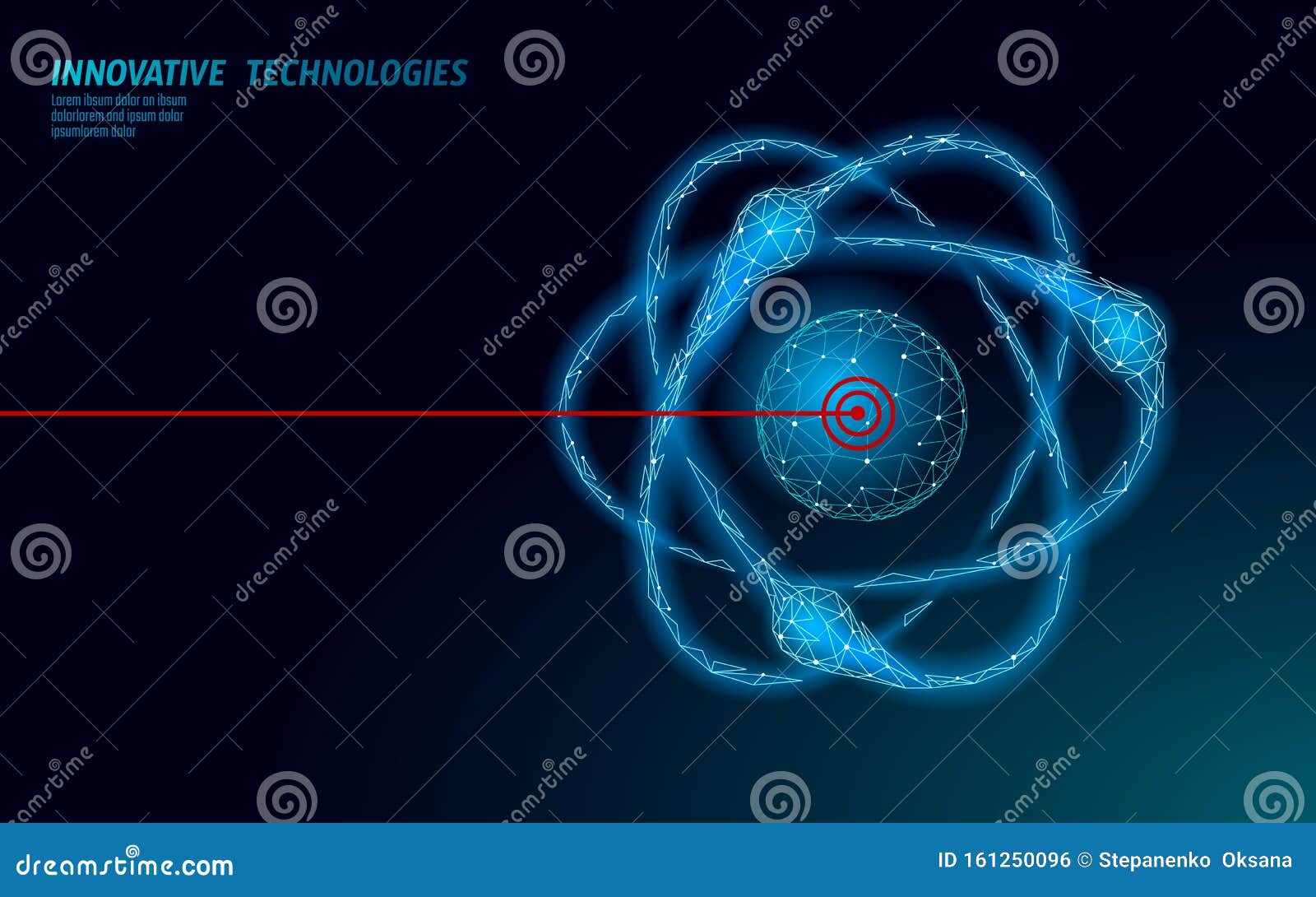3D Atom Accelerator Particle Collider. Science Physics Atomic Power ...