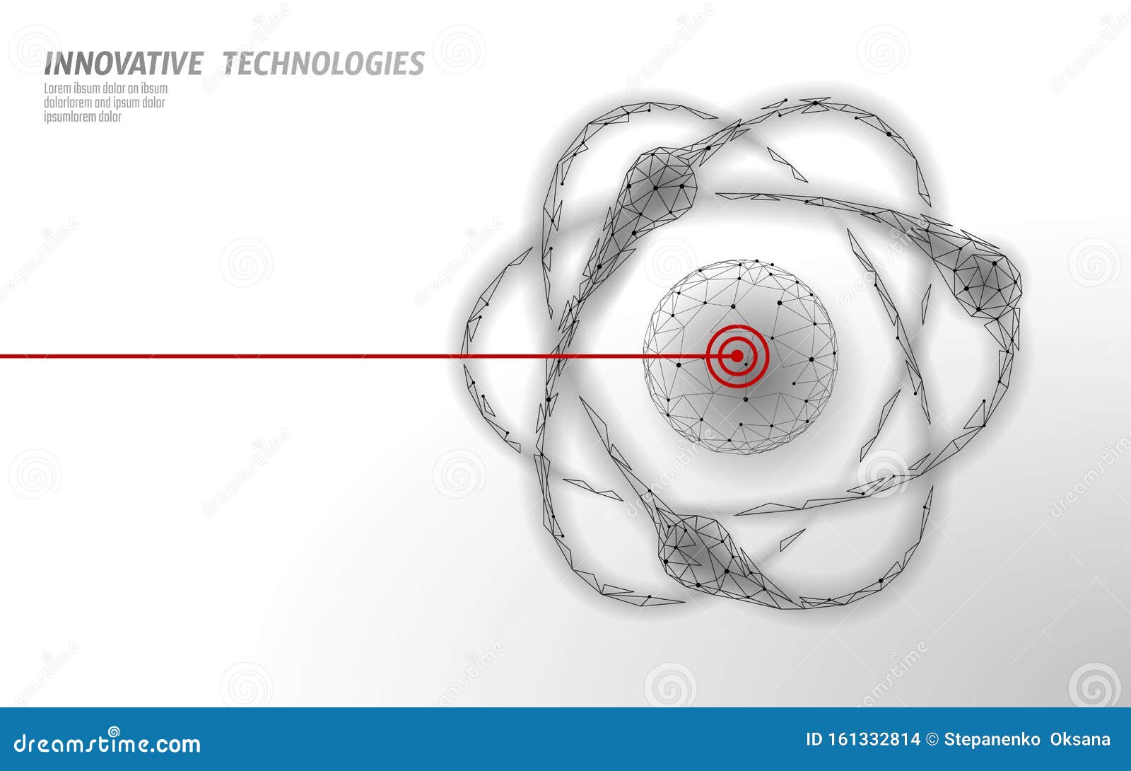 3D Atom Accelerator Particle Collider. Science Physics Atomic Power ...