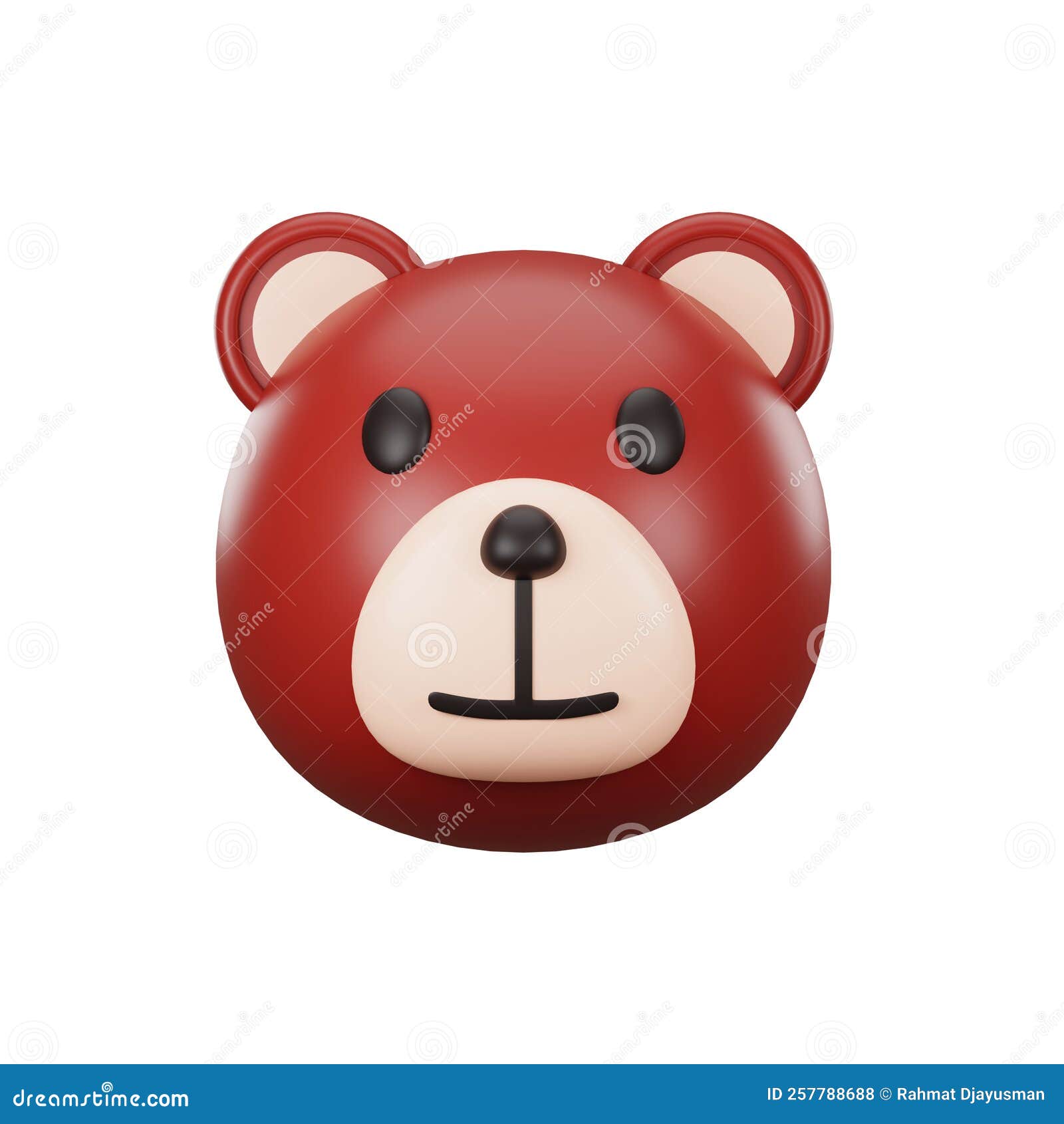 3d avatar bear boy stock photo. Illustration of character - 257788688