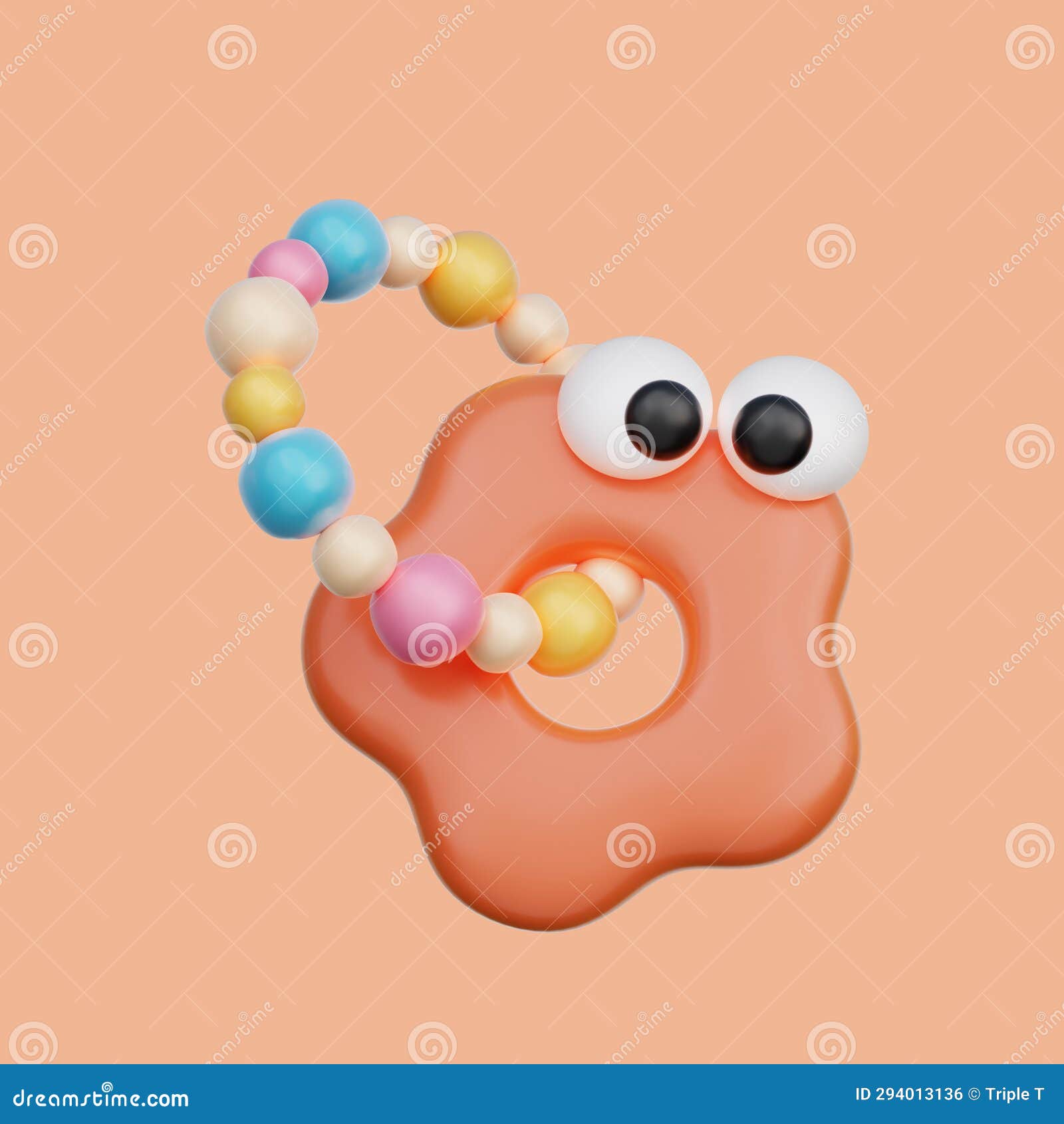 Baby Teething Chart Cartoon Vector | CartoonDealer.com #68894701