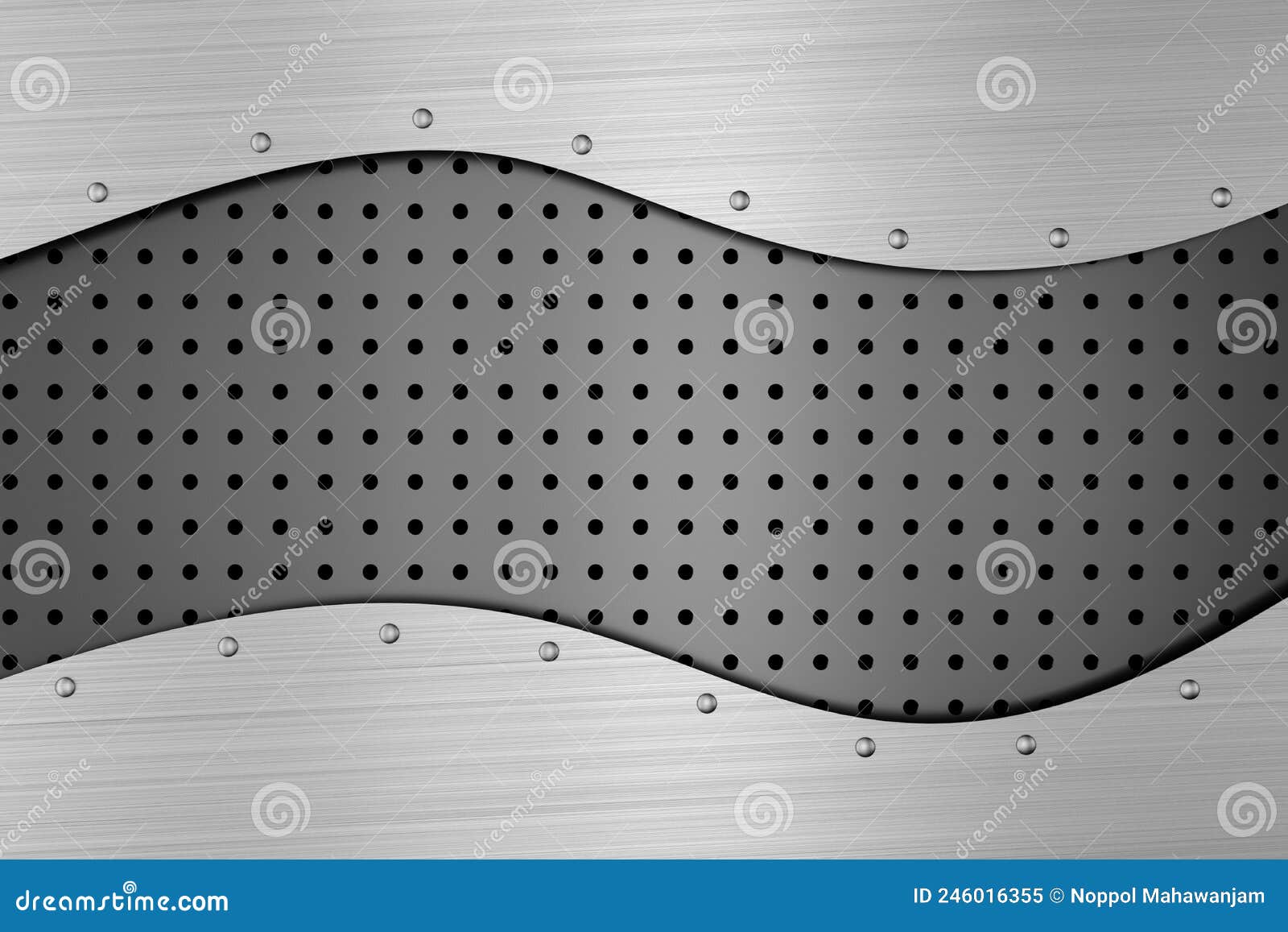 Metal Background. 3D Rendering Stock Illustration - Illustration of ...