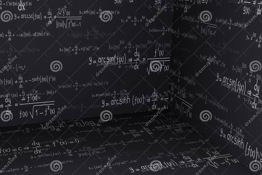 3d Background of Equations and Formulas for Mathematics, Algebra ...