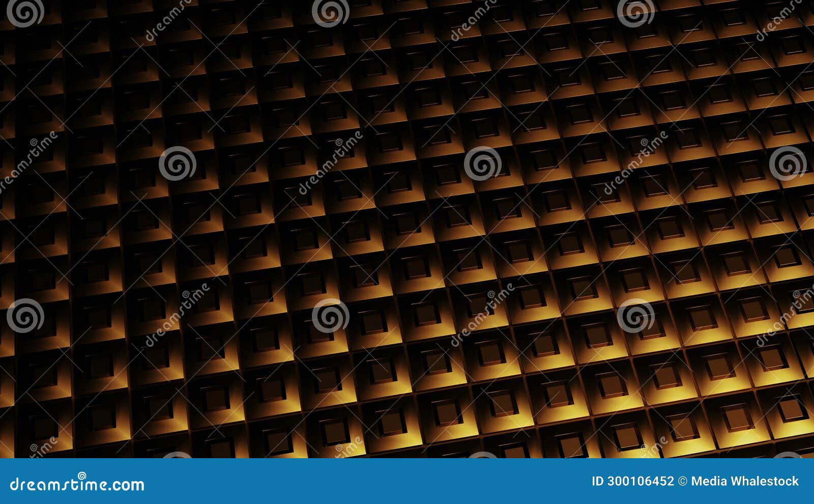 3D Background with Light Illusion of Shadows on Squares. Design Stock ...