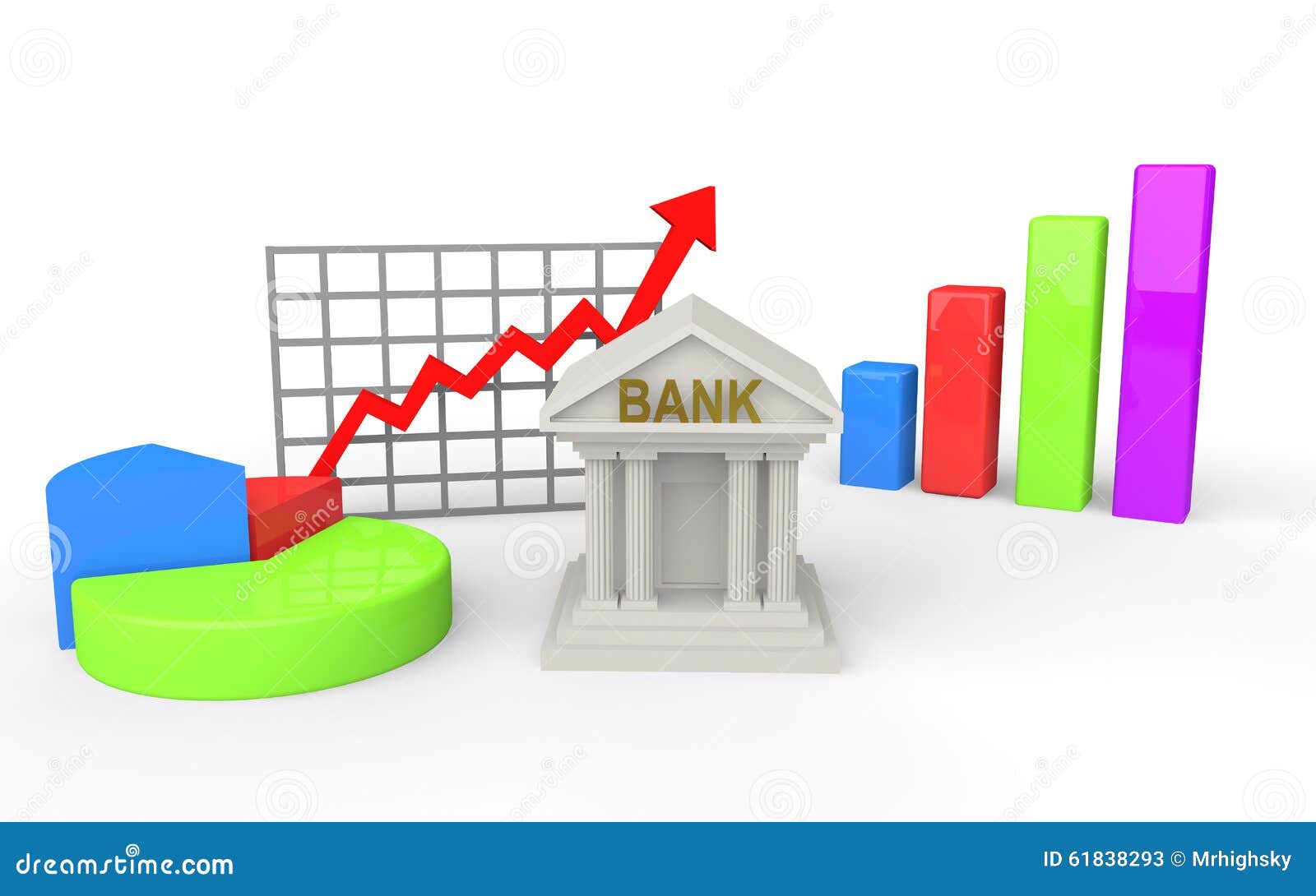 Set Of Different Graphs And Charts. Infographics Cartoon Vector ...