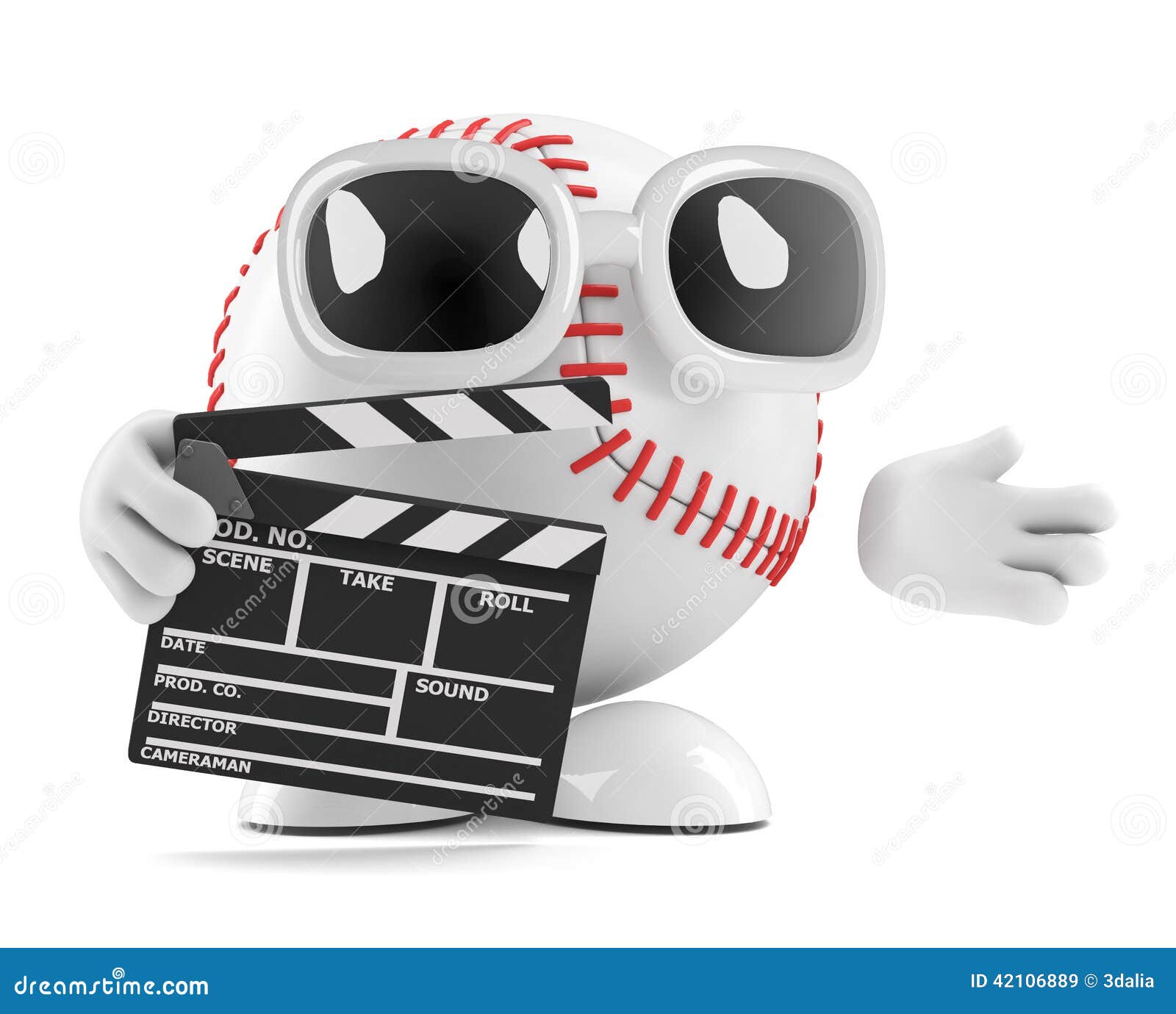 Baseball Character Looking At Question Mark Symbol Stock Illustration ...