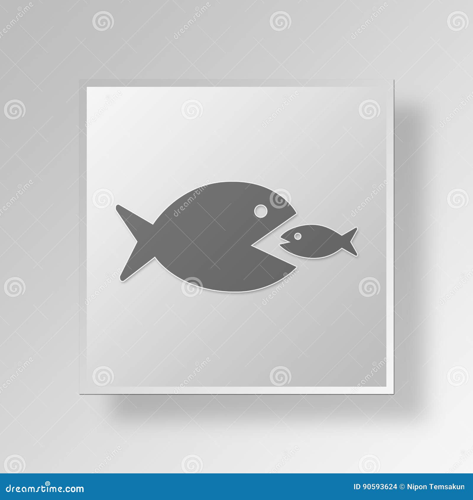 Darwin Fish Icons. Ichthys Sign Variations. Jesus Fish Parody Symbols ...