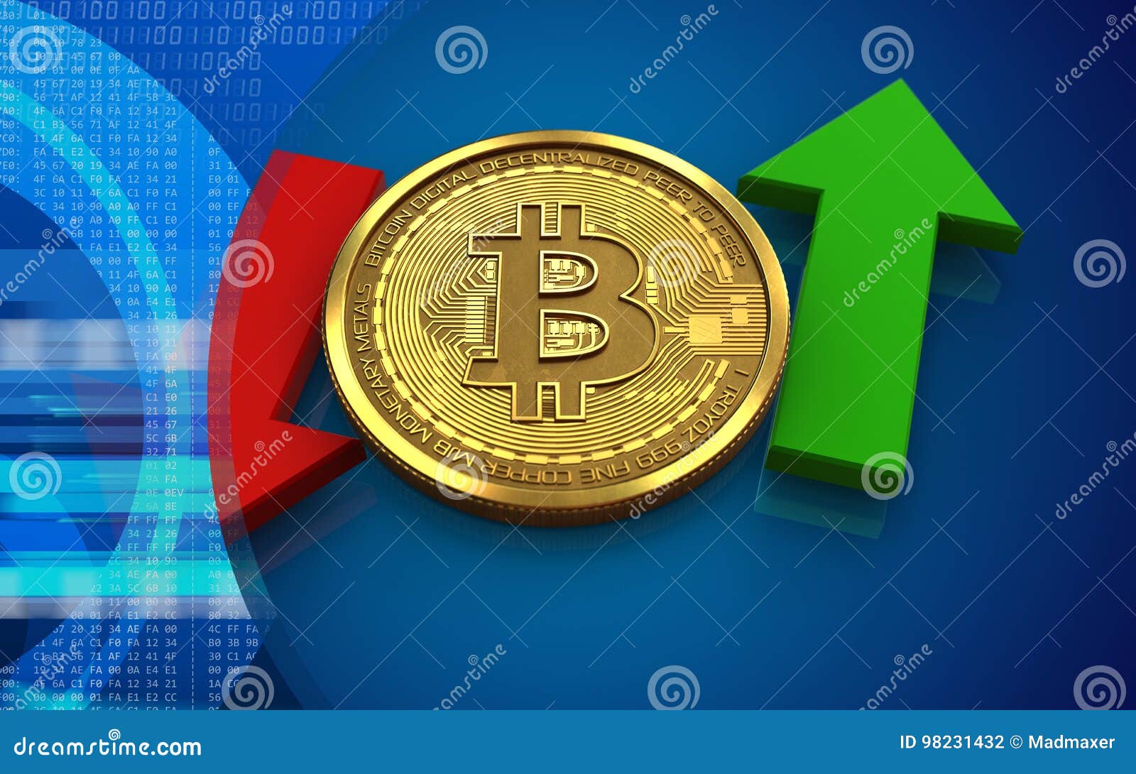 3d Bitcoin Up And Down Arrows Royalty-Free Cartoon | CartoonDealer.com ... 3d Bitcoin Up And Down Arrows Royalty-Free Cartoon | CartoonDealer.com ...