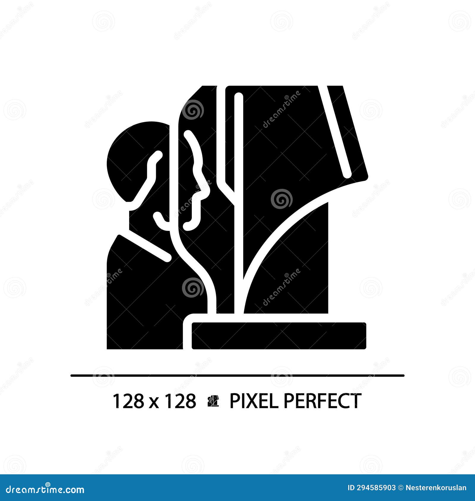 Computerized Icon Vector From Labour Day Concept. Thin Line ...