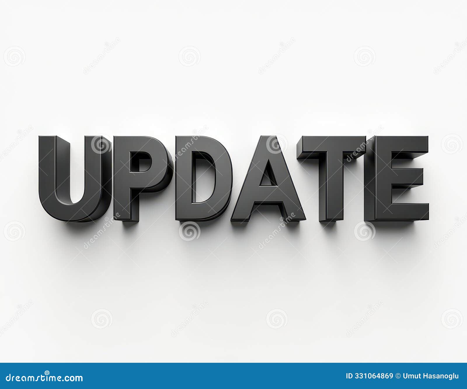 Black Update Software Sticker Or Logo, Concept Meaning Replacing ...