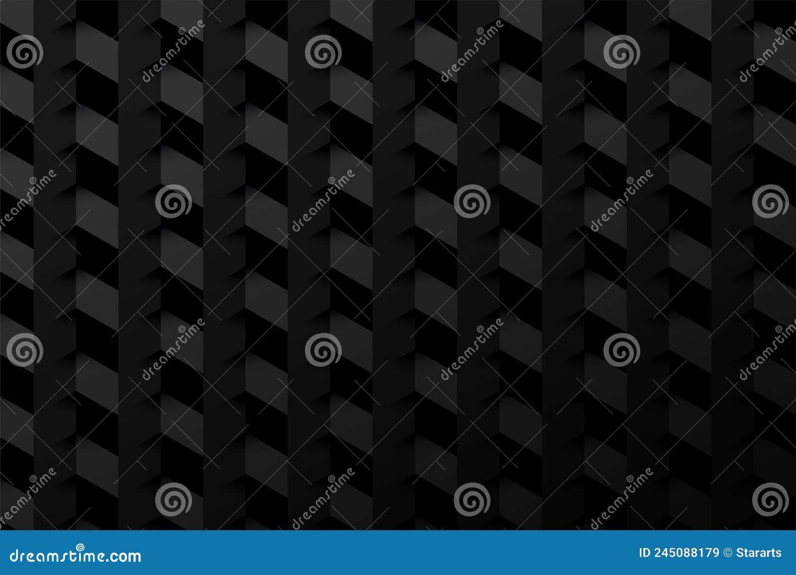 3d Black Wallpaper Background Design Stock Vector - Illustration of ...