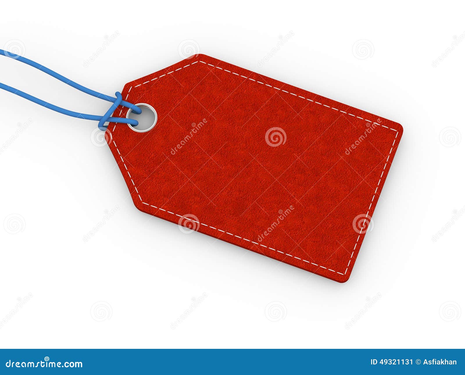 3d blank empty tag label stock illustration. Illustration of retail ...