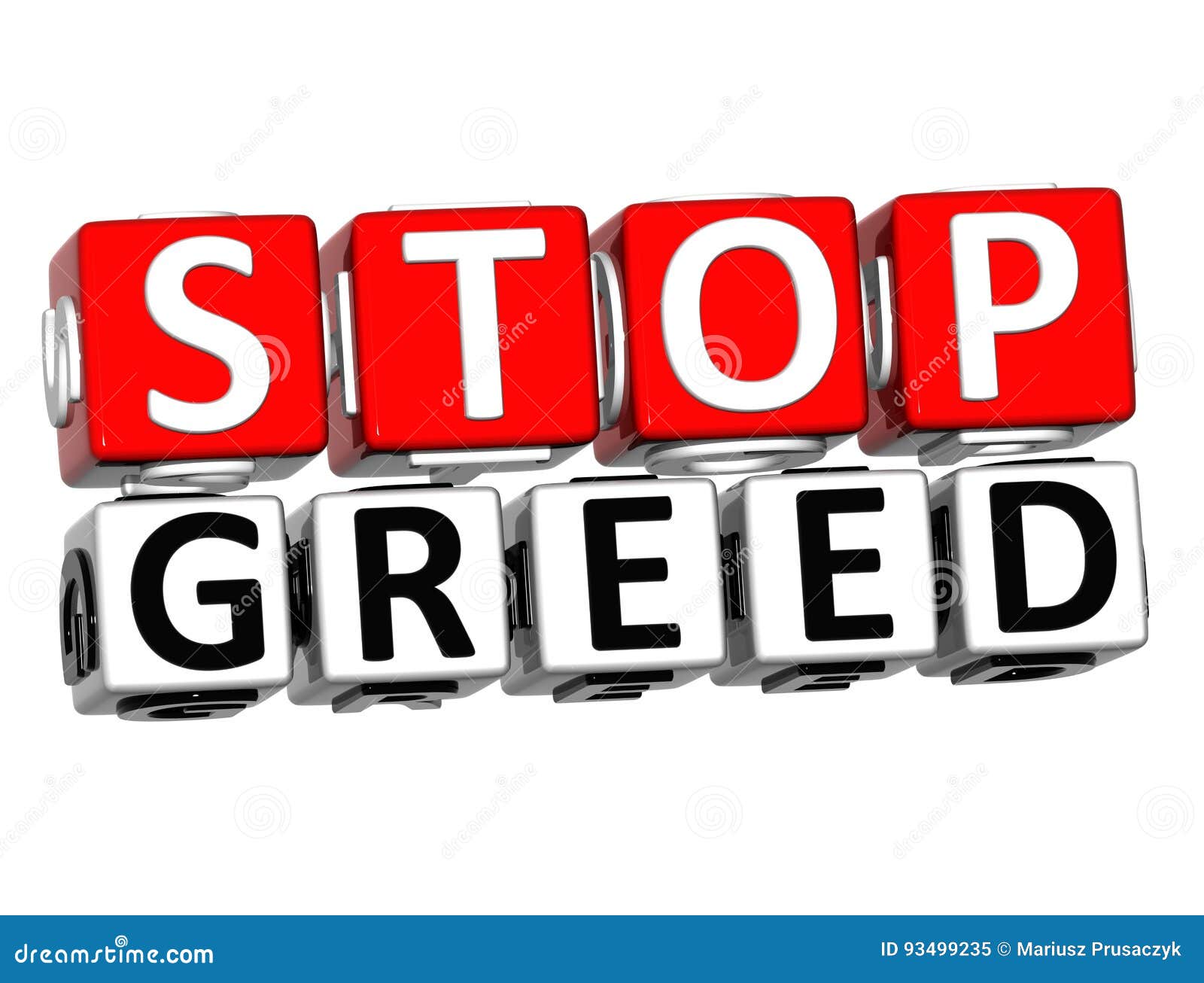 Greed Warning Sign Illustration Design | CartoonDealer.com #47757543