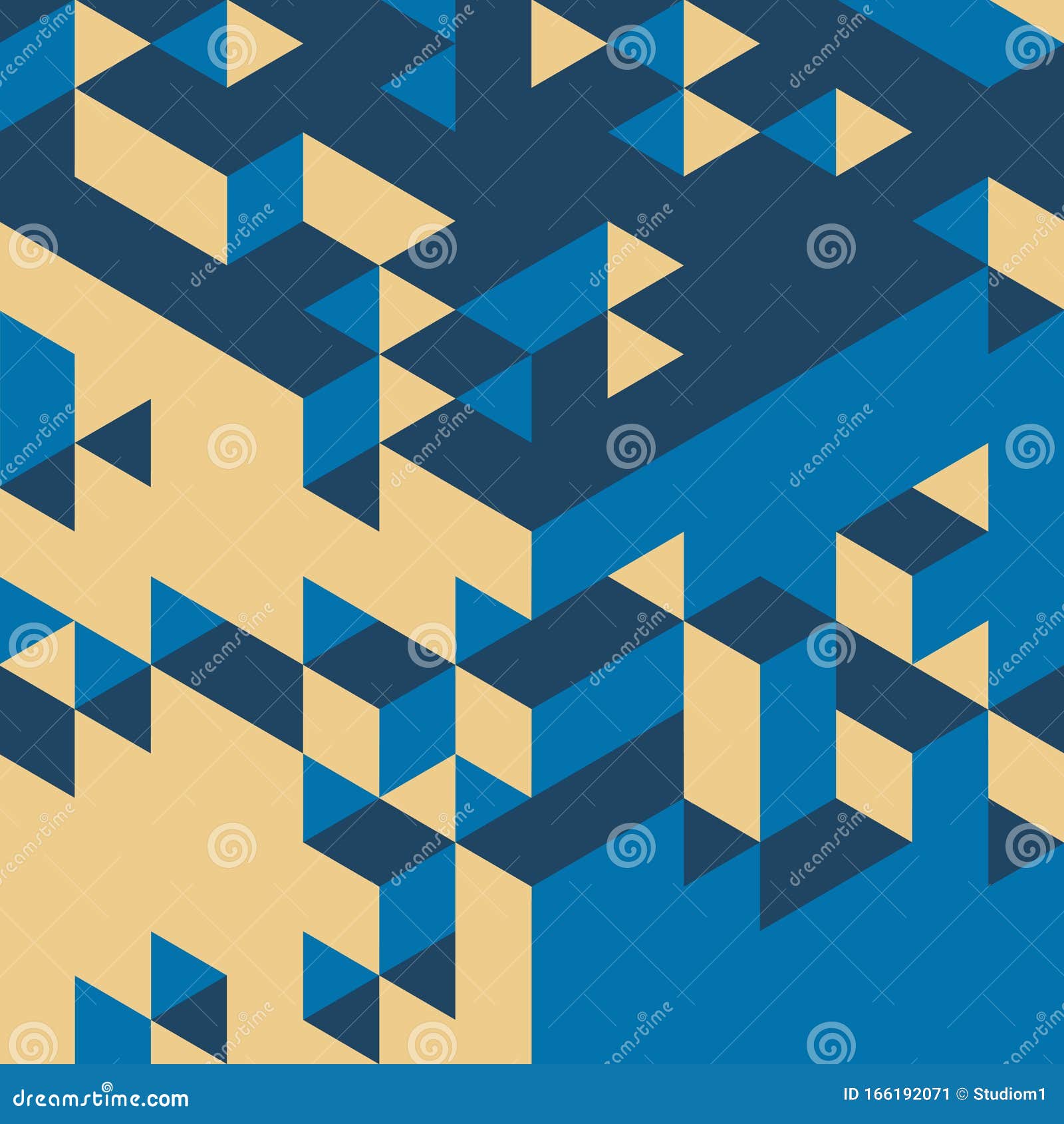 3d Blocks Structure Background. Vector Illustration Stock Vector ...