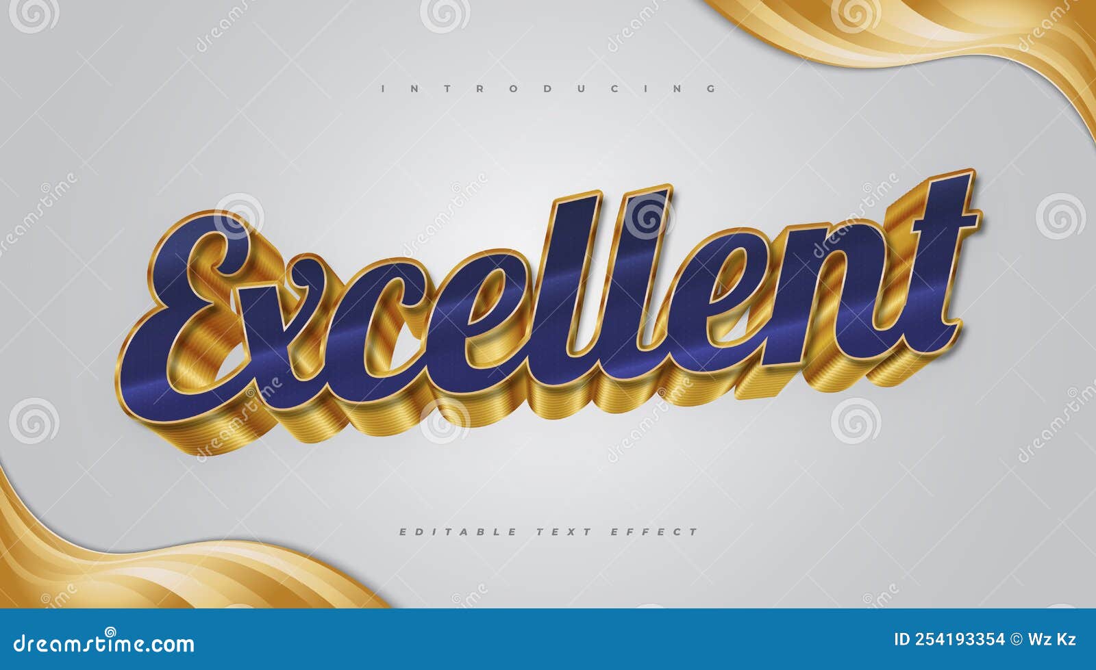 Old Gold Text Effect Of Hindi Name Daya With 3D Glossy Style Mockup In ...