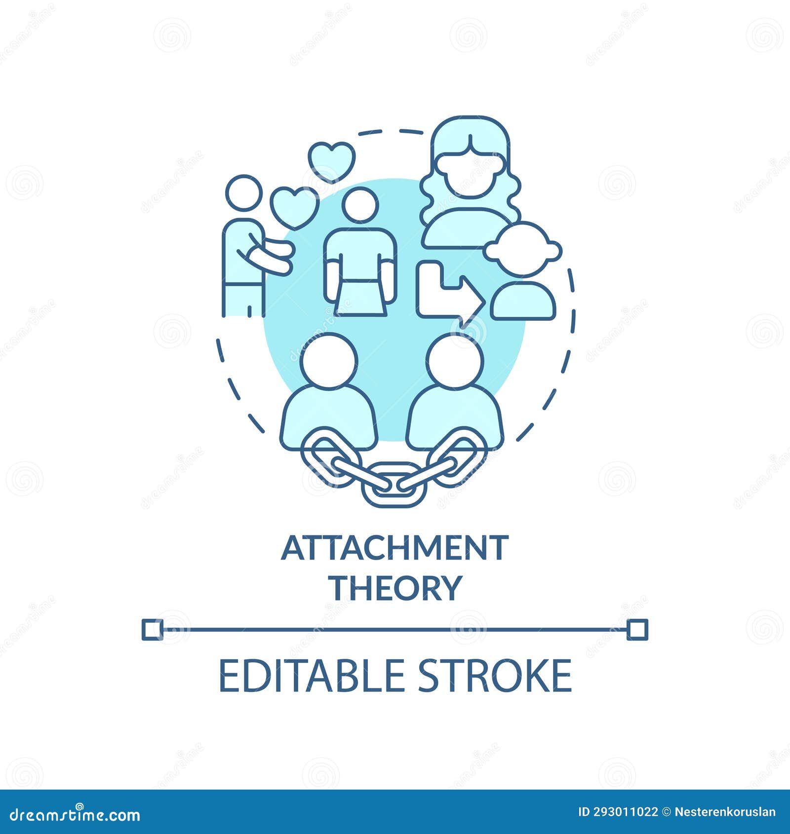 Attachment Theory. Avoidant Or Fearful Attachment Style In A Romantic ...