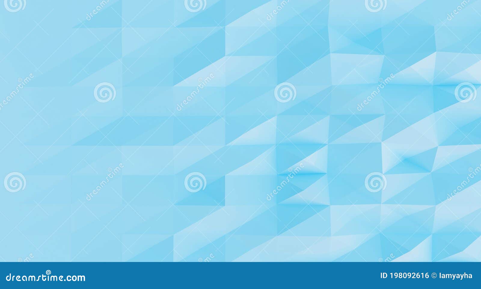 3d Blue Triangle Abstract Background Texture with Squares Geometric ...