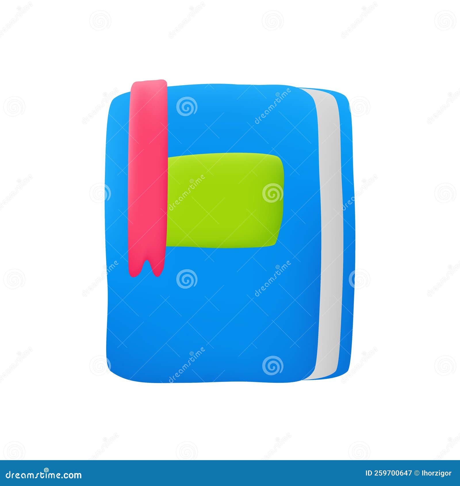 3d Book Vector Icon. Concept for Education and Learning Stock Vector ...