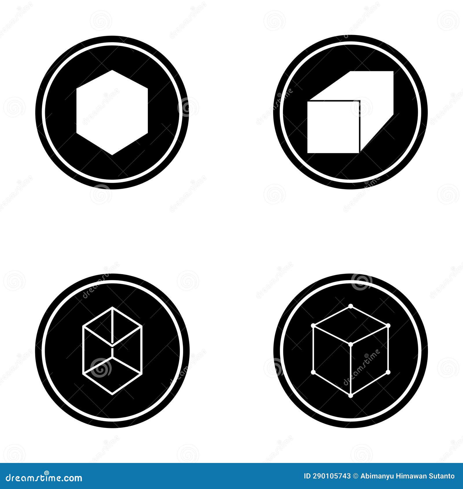 3D box icon vector stock vector. Illustration of cardboard - 290105743