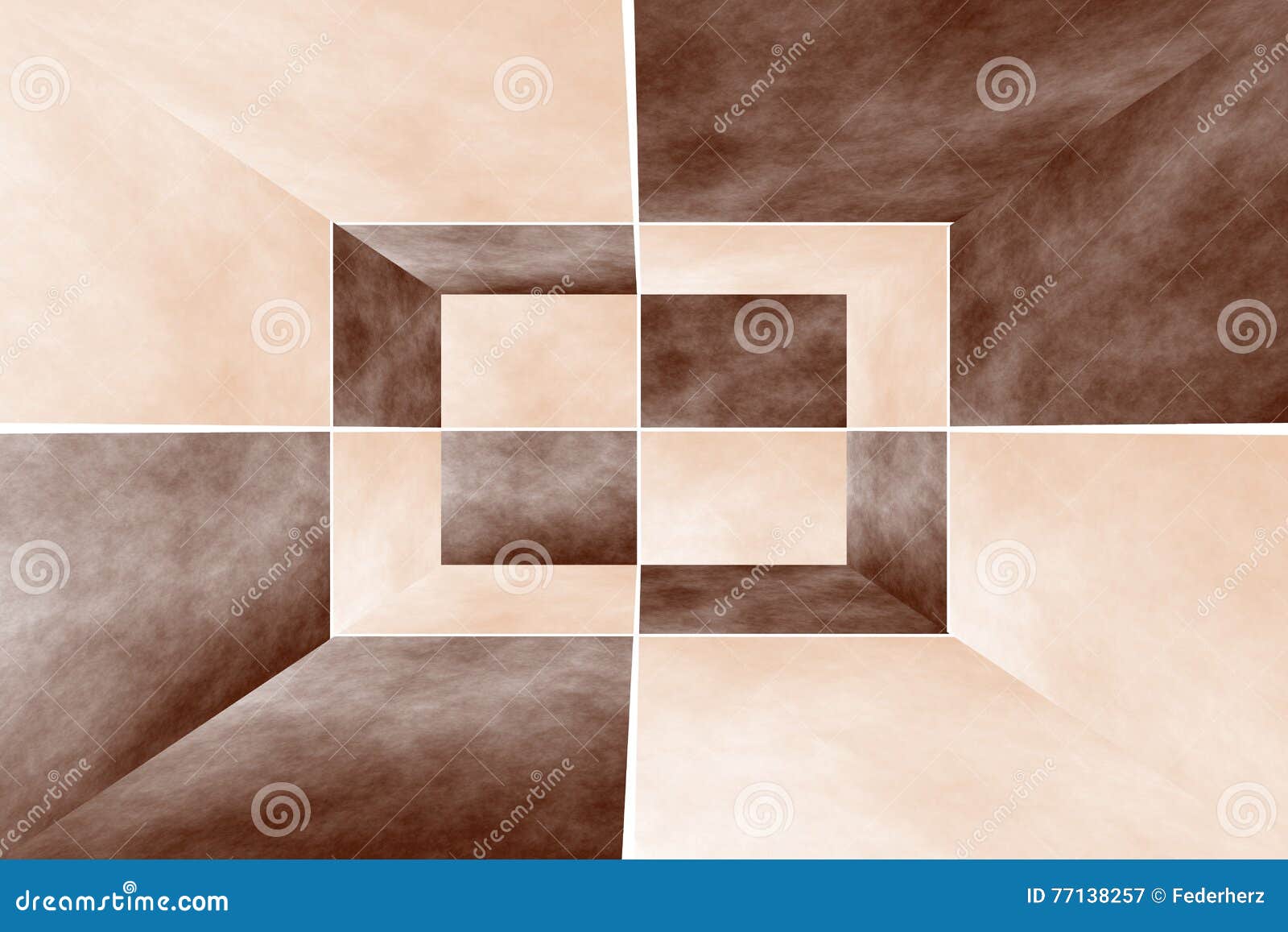 3d box stock illustration. Illustration of brown, mystic - 77138257