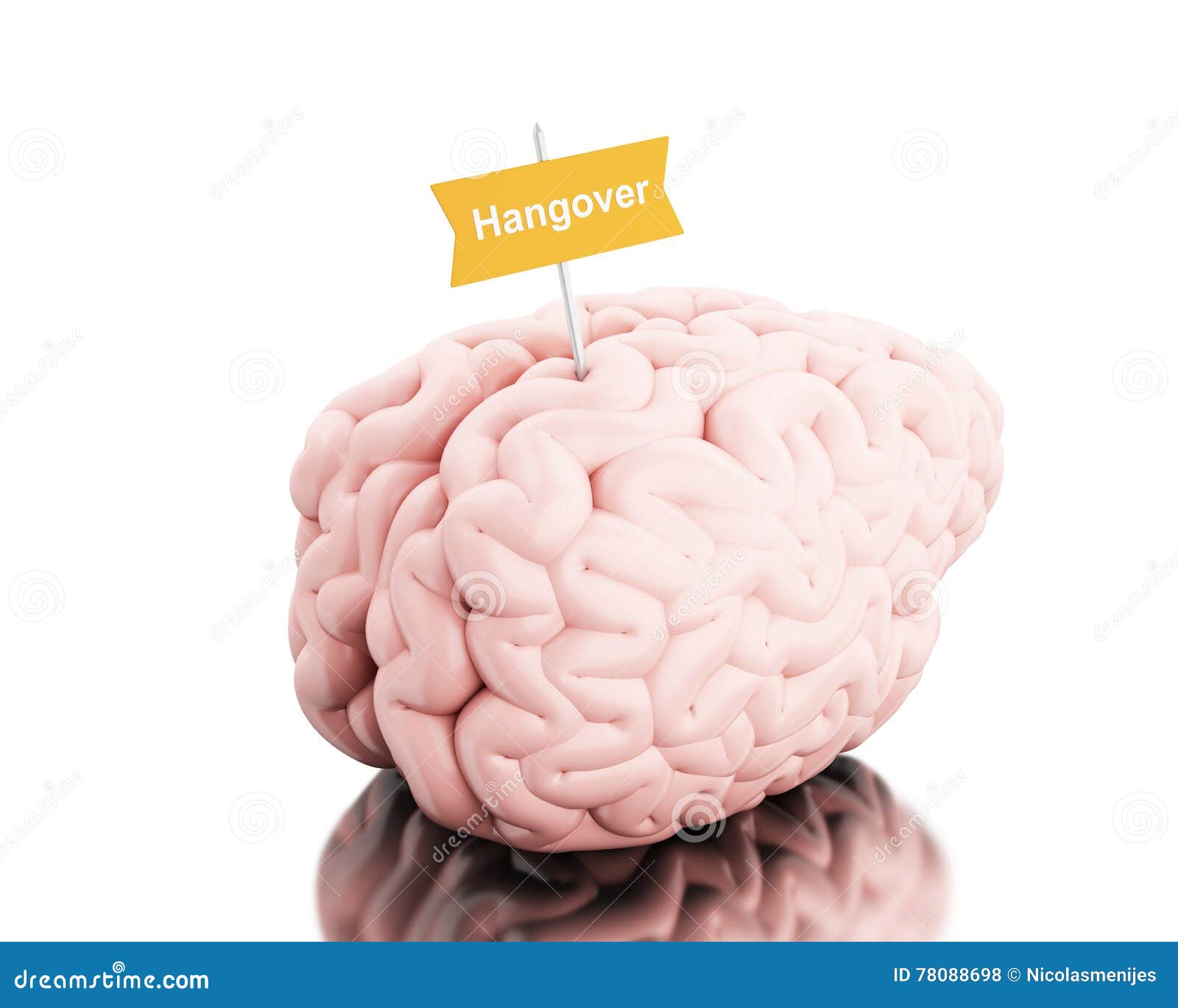 Word Hangover With Wide Open Mouth On Black Background Vector ...