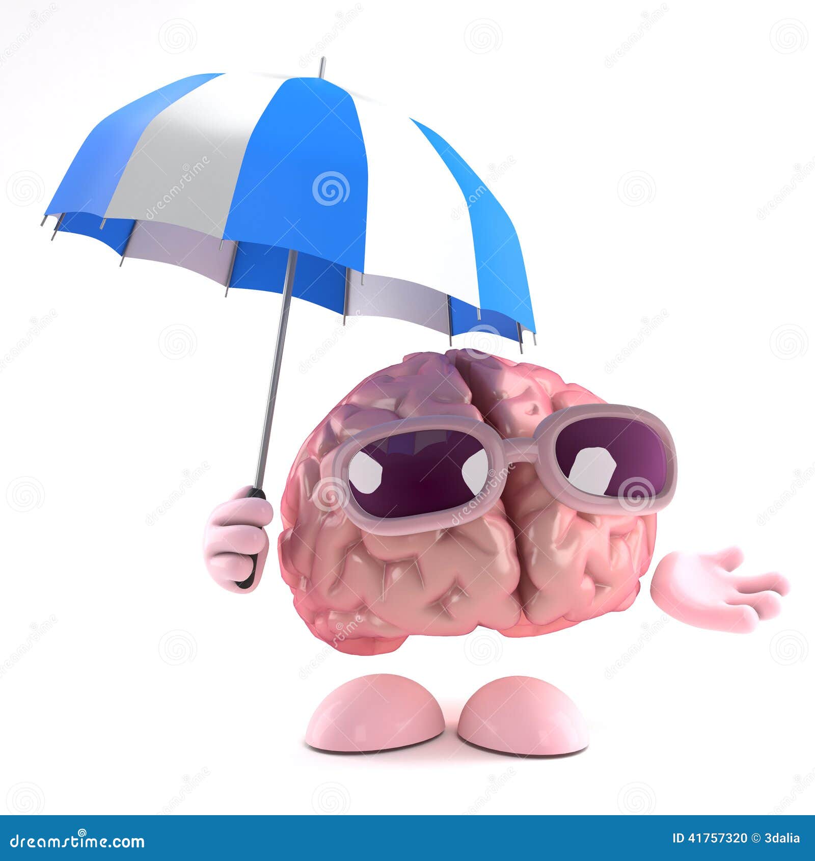 3d Brain storm stock illustration. Illustration of knowledge - 41757320