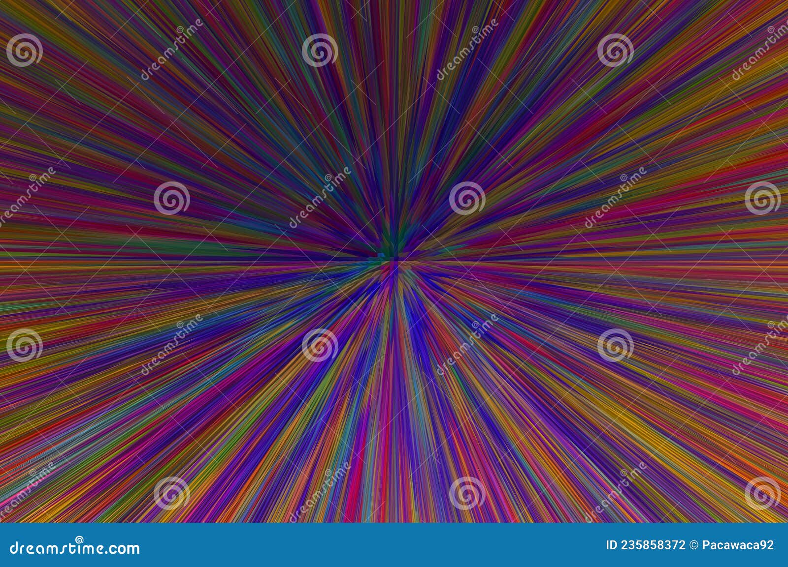 3d Bright Dynamic Abstract Background. Explosive Multicolored ...
