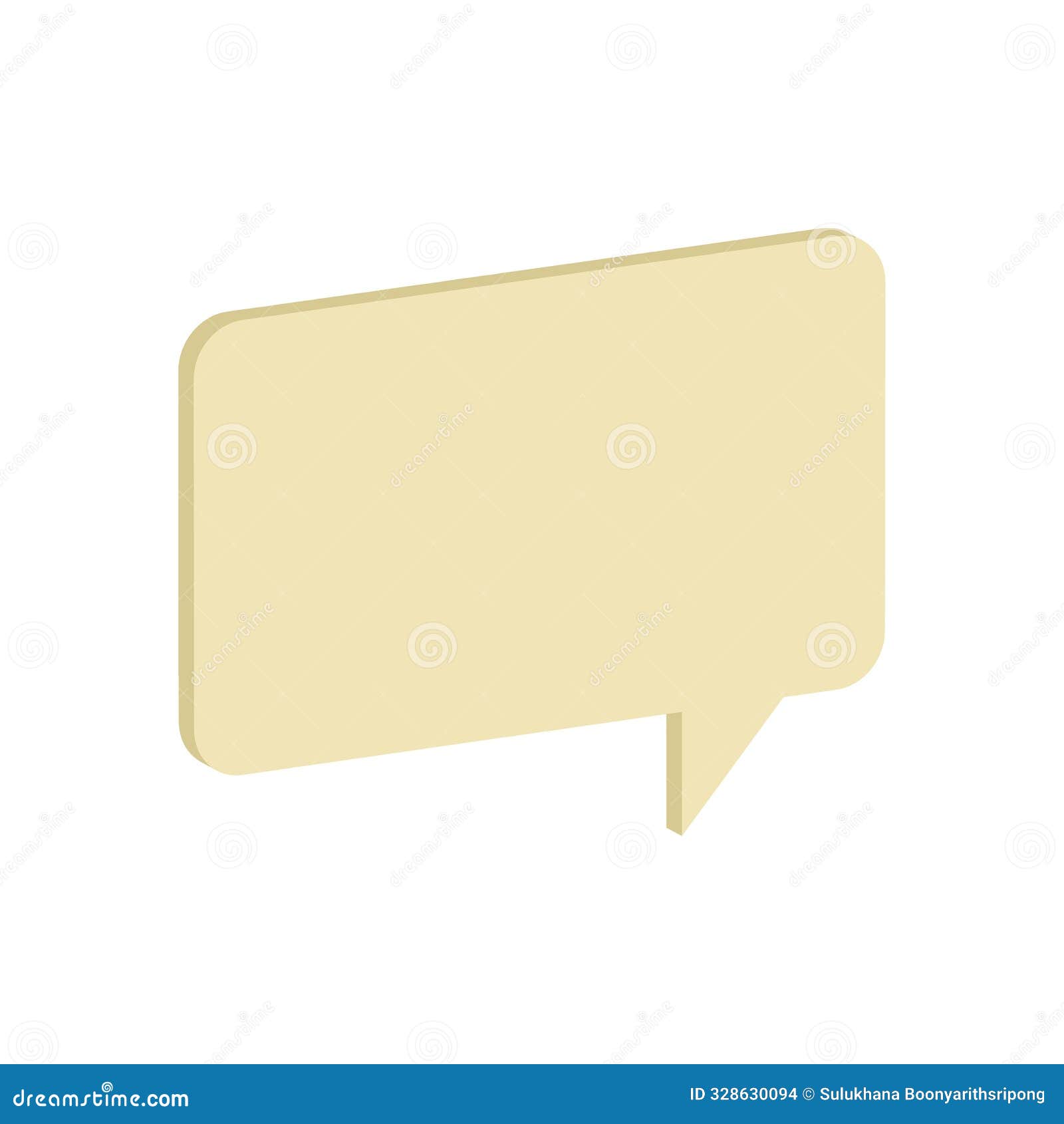 3D Bubble Speed Icon and Blank Space for Element Stock Vector ...