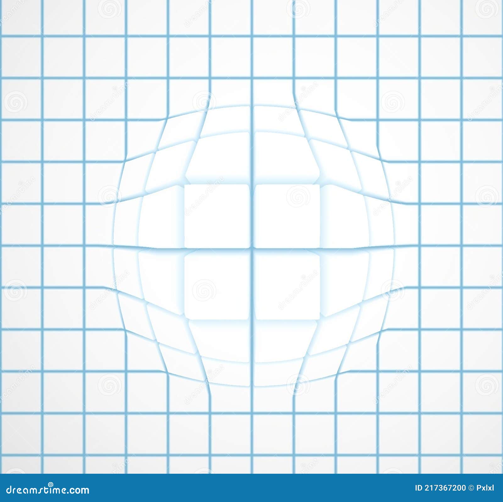 3D Bumped Linea Background In Blue And White Royalty-Free Stock Image ...