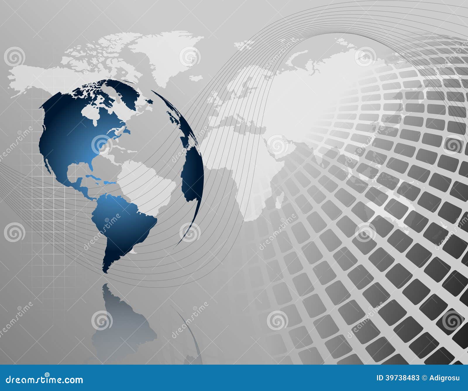 3d Business Abstract Background Stock Vector - Illustration of abstract ...