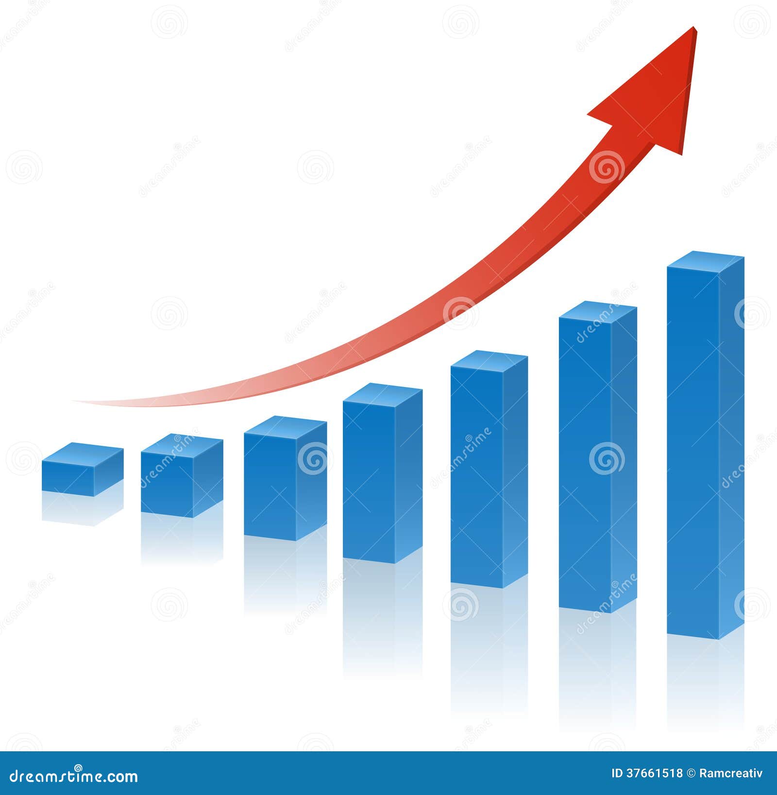 Graph Red Rising Stock Illustrations – 2,151 Graph Red Rising Stock ...