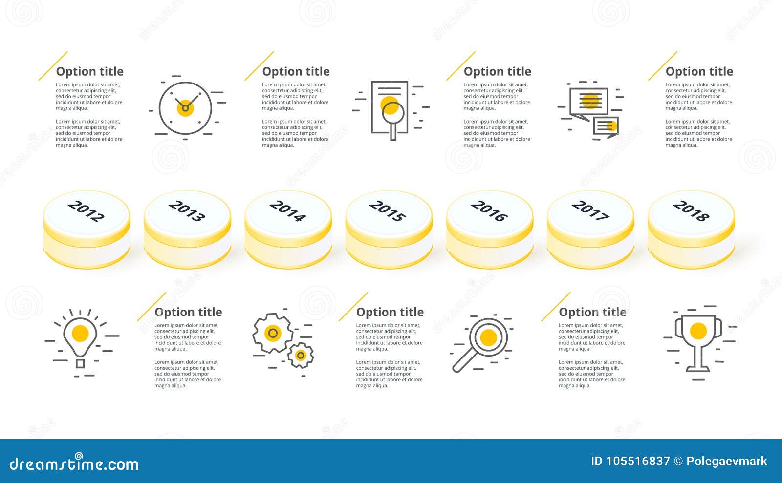 3D Business Timeline Workflow Infographics. Corporate Milestones Stock ... 3D Business Timeline Workflow Infographics. Corporate Milestones Stock ...
