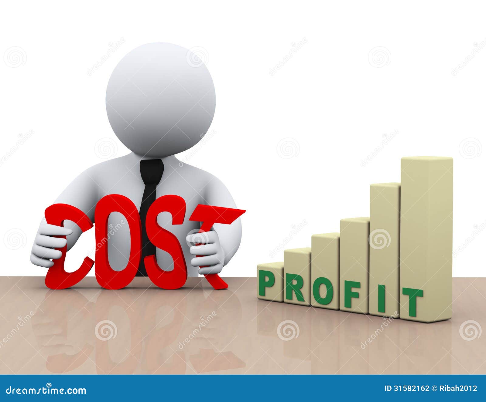 3d Businessman Cost Reduction Concept Stock Illustration - Illustration ... 3d Businessman Cost Reduction Concept Stock Illustration - Illustration ...