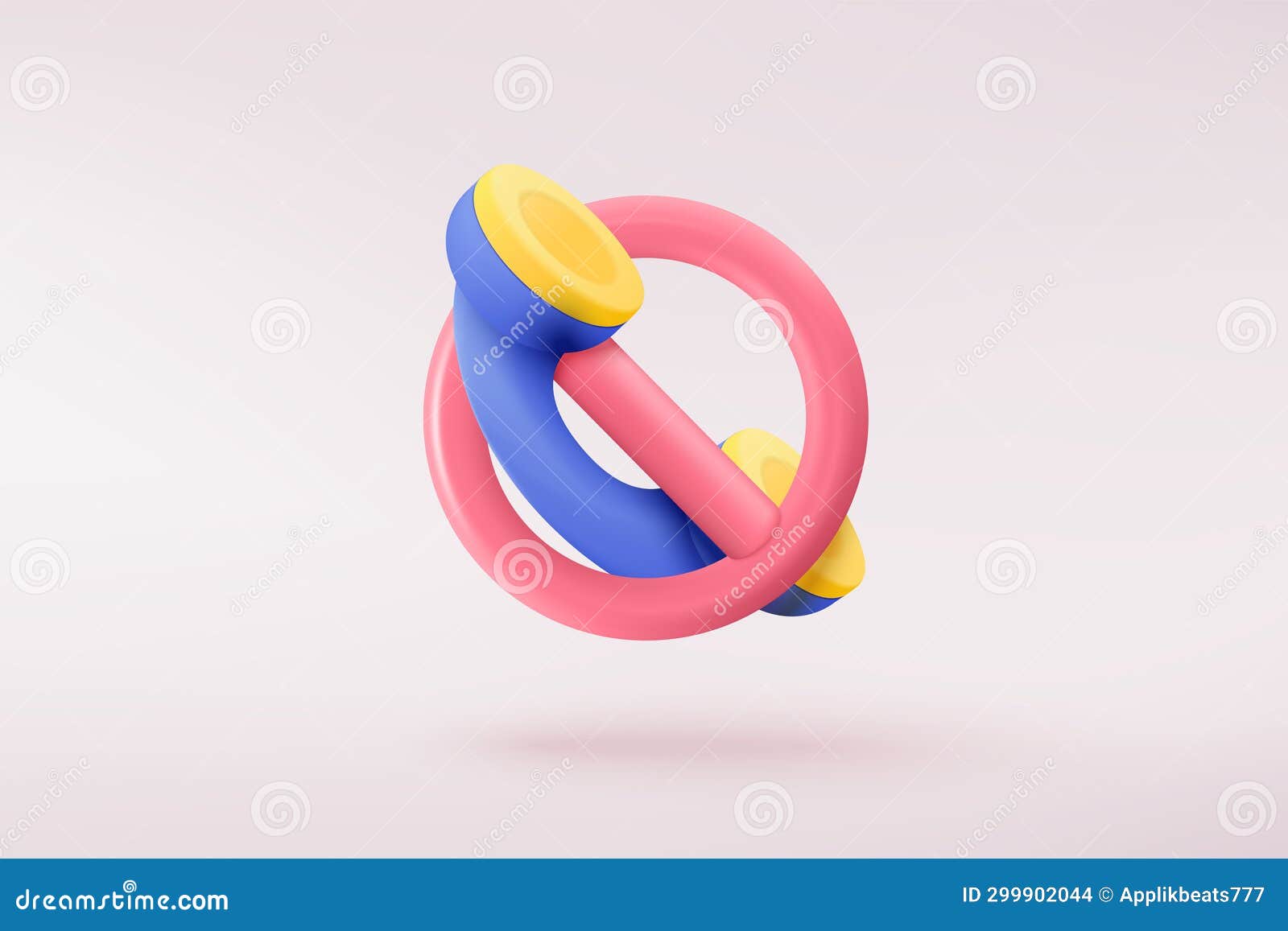 3d Call Center with Stop Icon. No Entry, Problem, Fail Warning on Phone ...