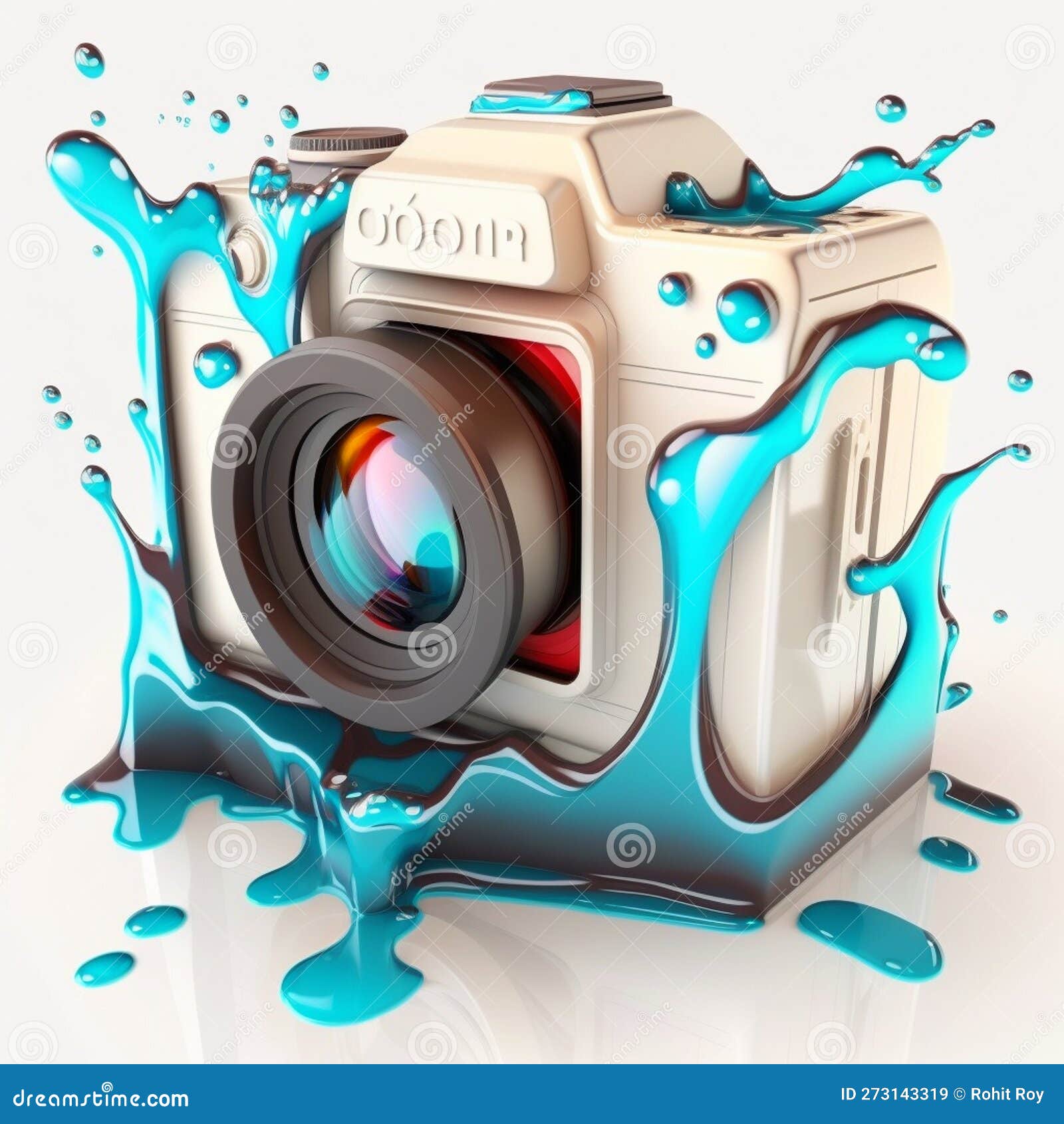 3D camera stock image. Image of vector, camera, photographer - 273143319