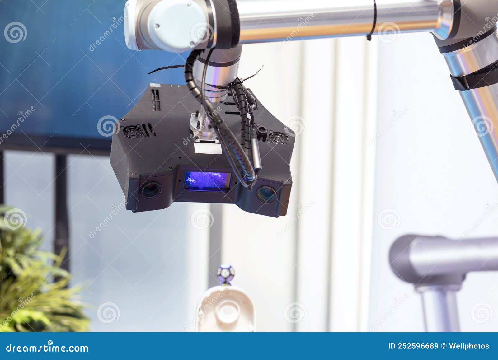 3D Camera for Quality Control and Inspection Scanning Stock Image ...