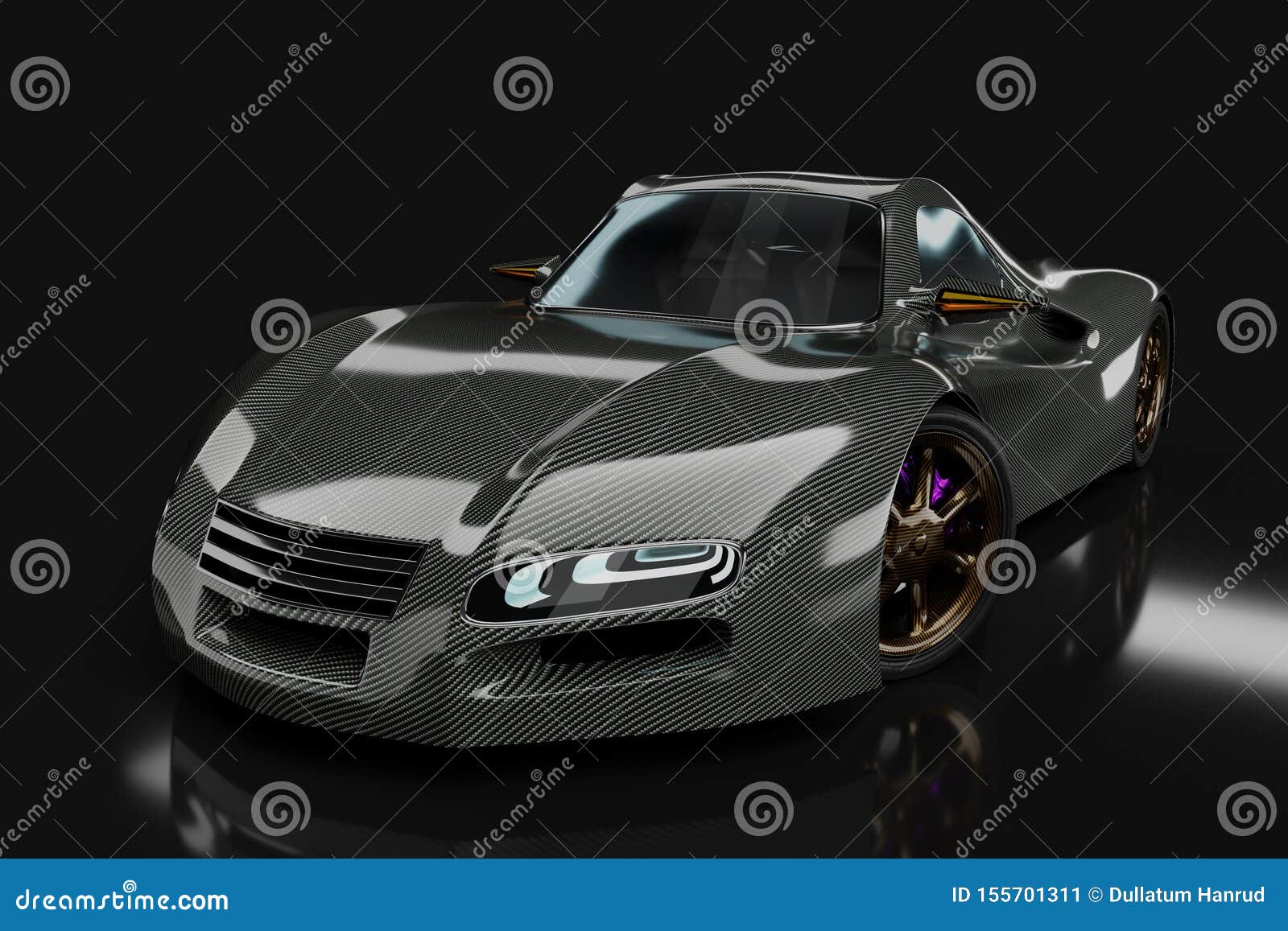 3d car design stock illustration. Illustration of space - 155701311