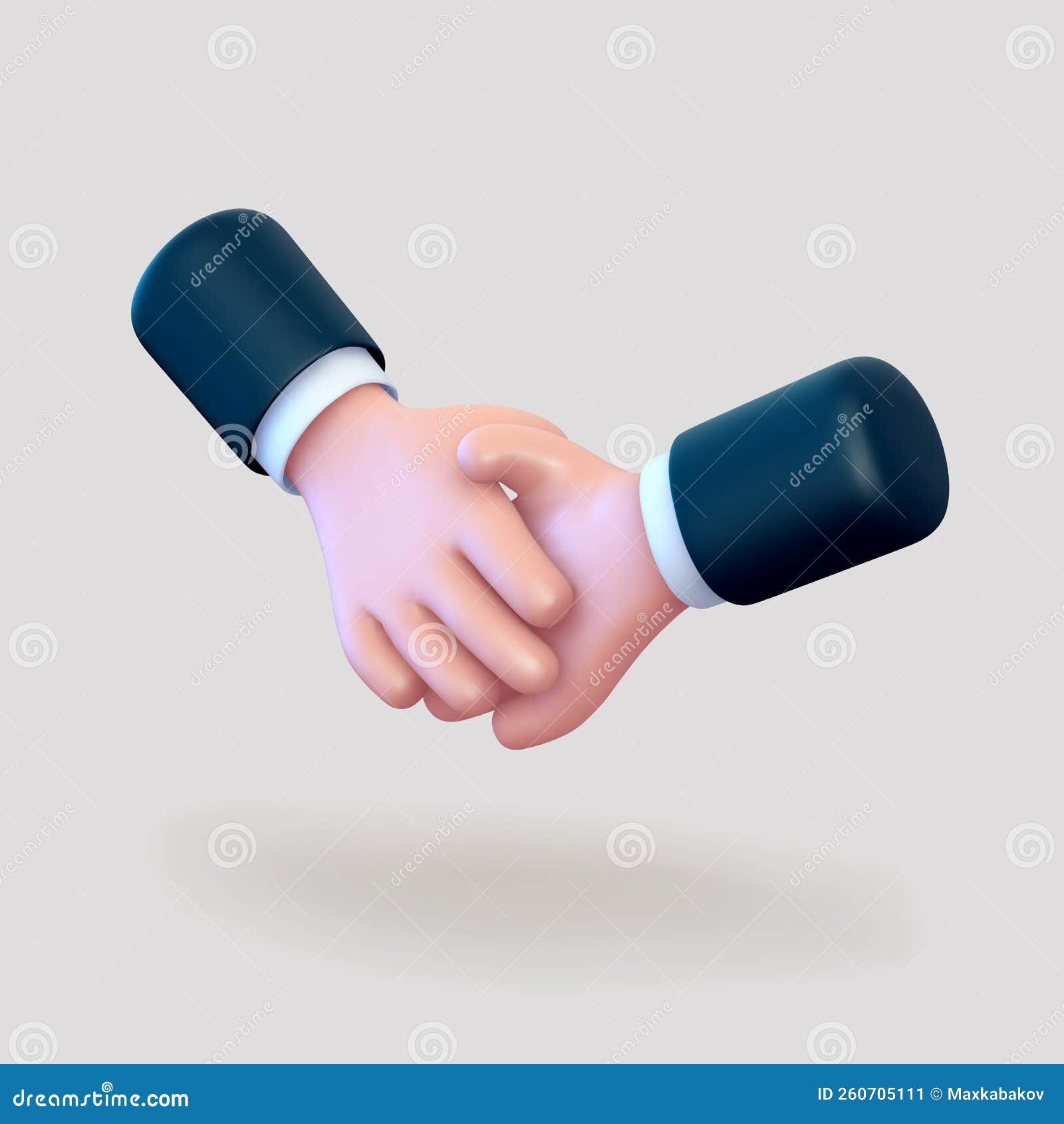 3D Cartoon Handshake Gesture. Stock Vector - Illustration of agreement ... 3D Cartoon Handshake Gesture. Stock Vector - Illustration of agreement ...