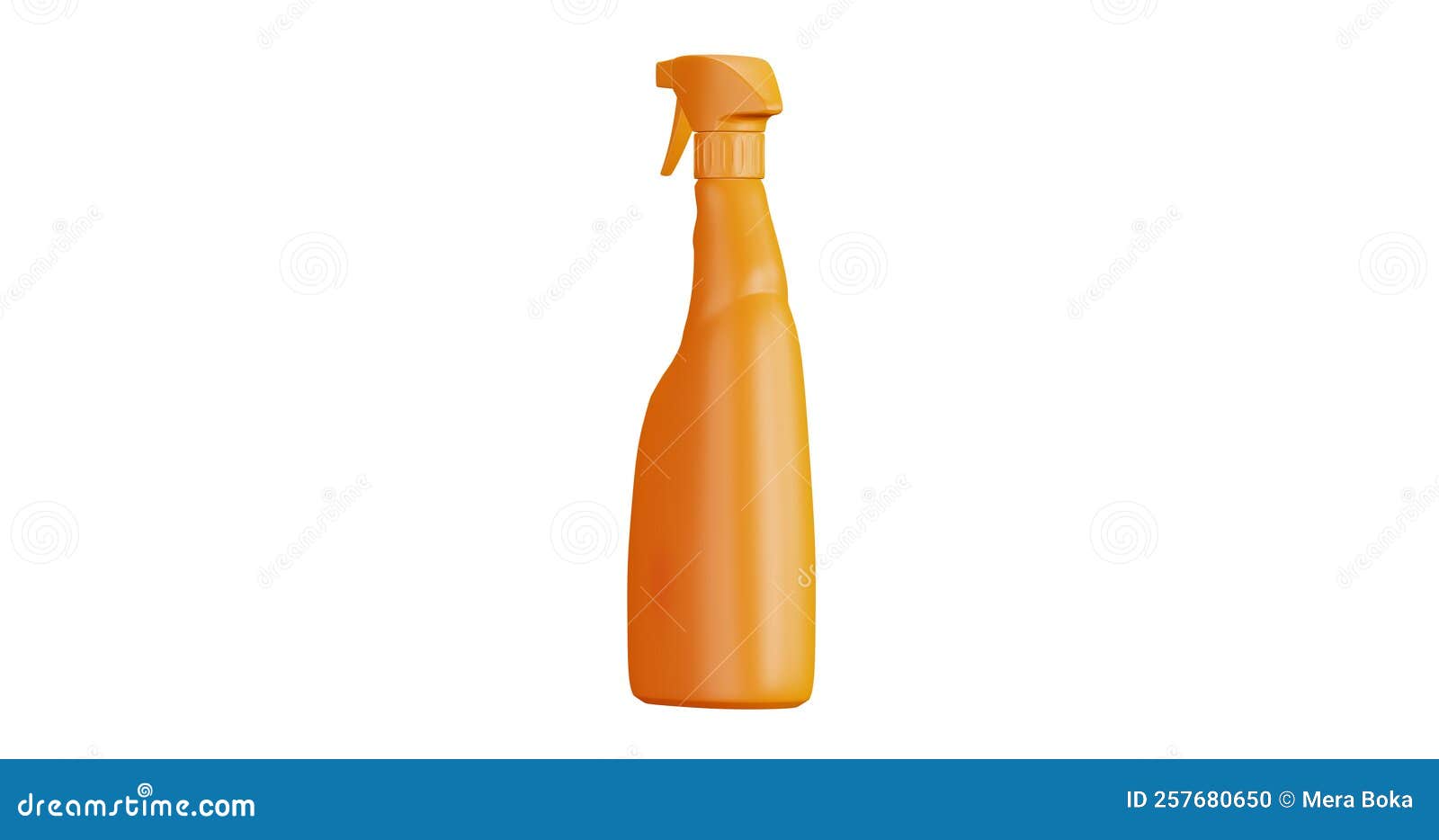 A 3D Cartoon Icon or Emblem of a Cleaning Spray or Cleaning Kit Stock ...