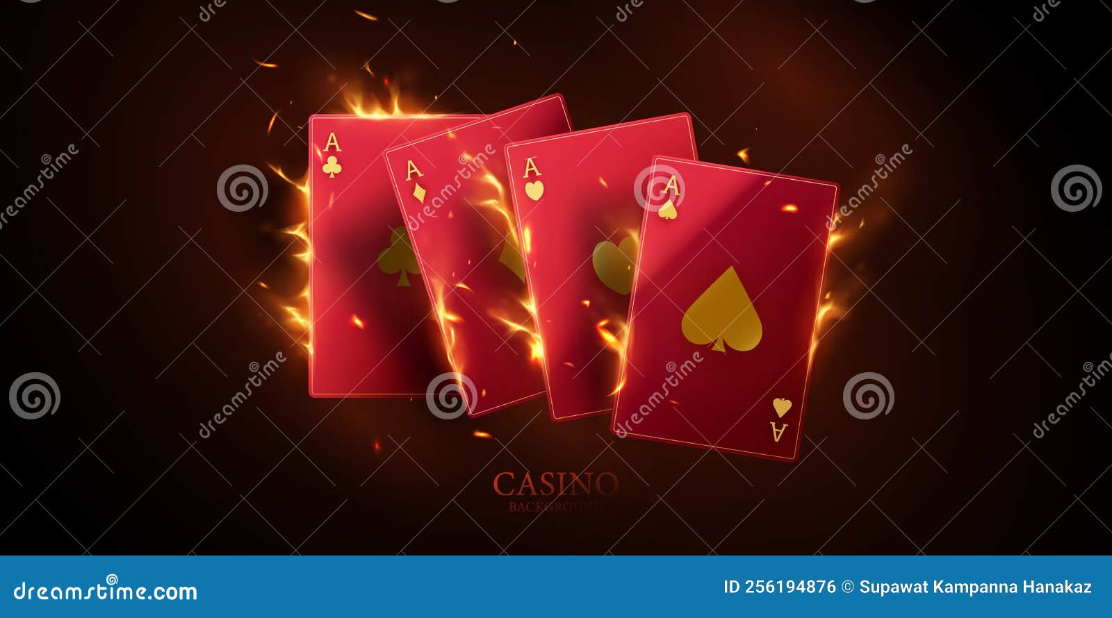 3D Casino Card Design Background Luxury Background Vector Illustration ...
