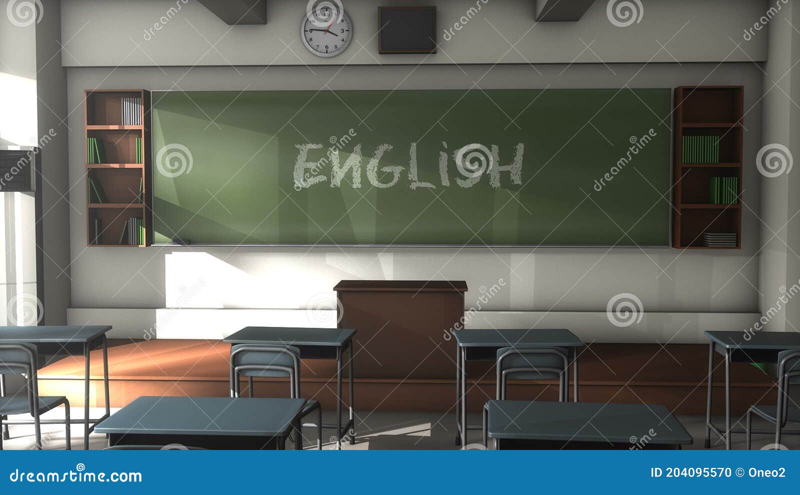 Empty English School Classroom Stock Footage - Video of room, empty ...