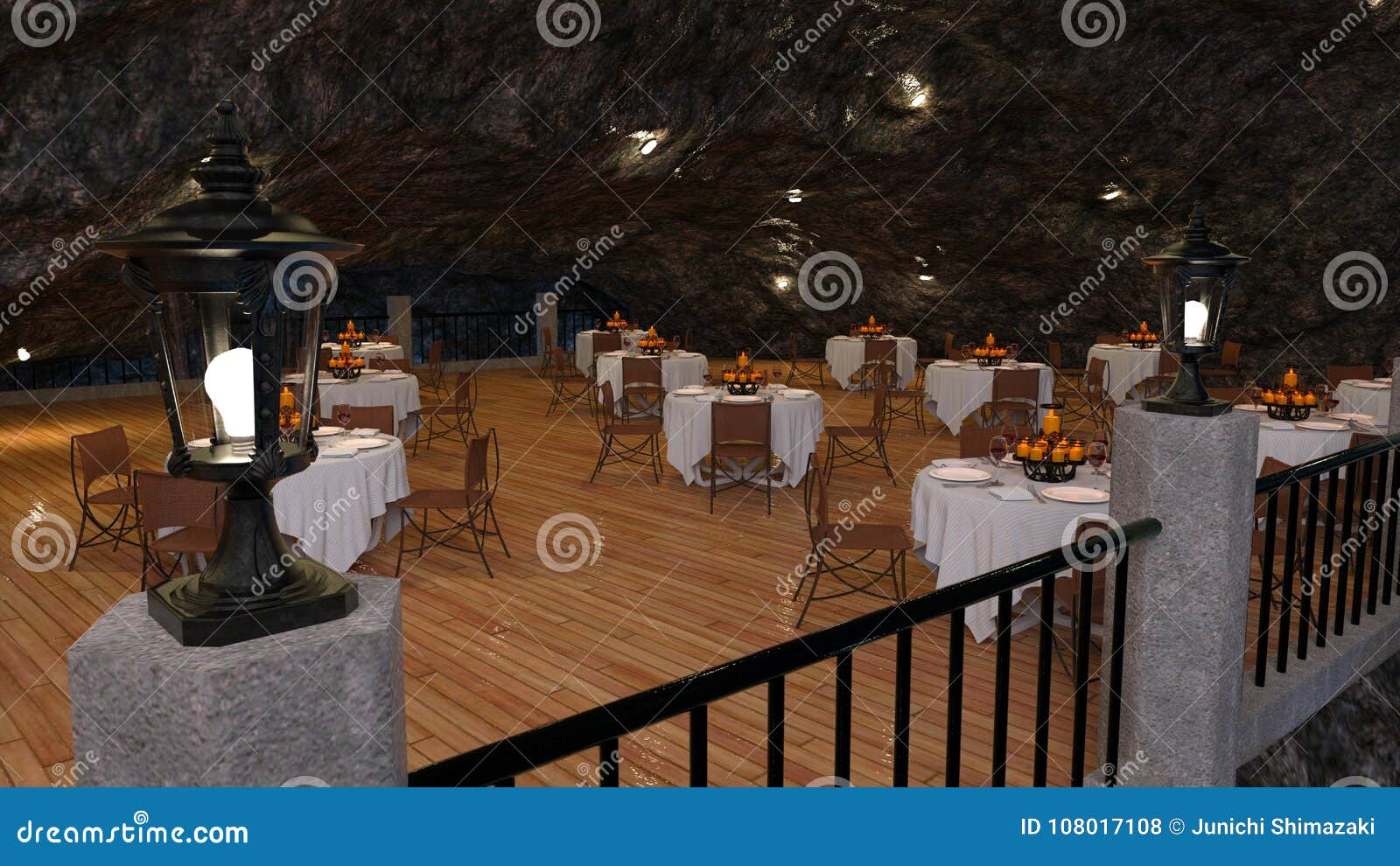 Cave restaurant stock photo. Image of restaurant, table - 108017108