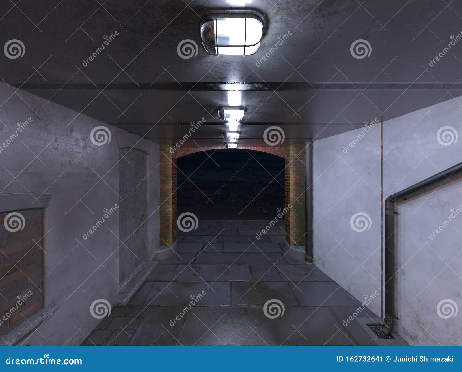 3D CG rendering of City stock illustration. Illustration of rendering ...