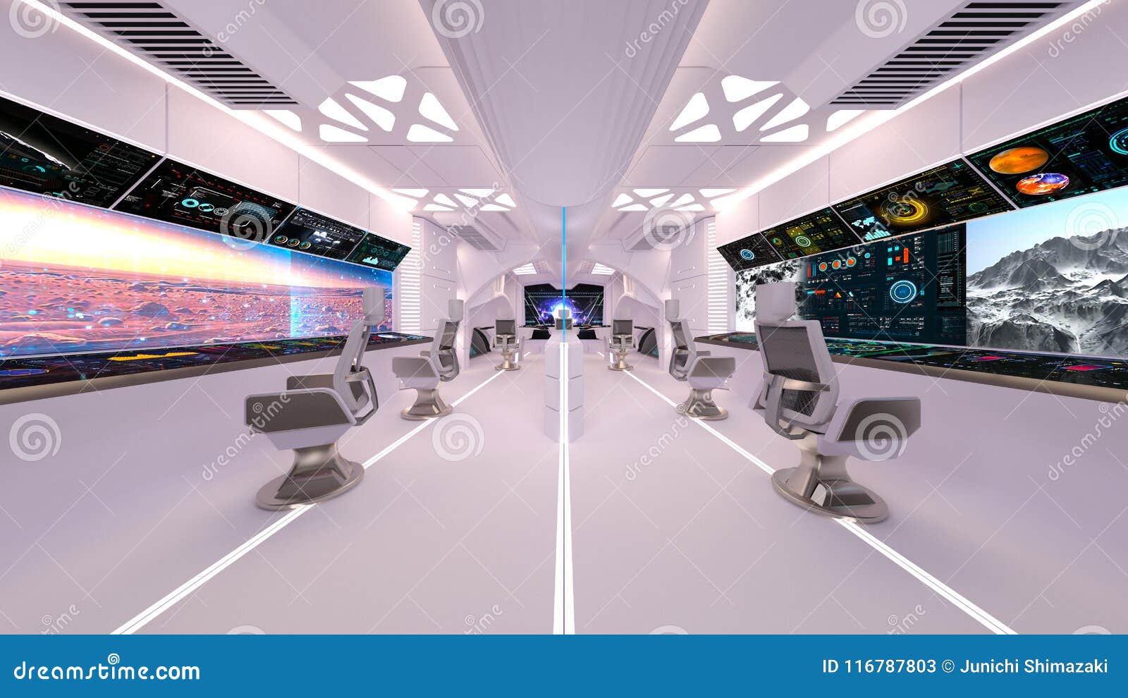 Control room stock illustration. Illustration of room - 116787803