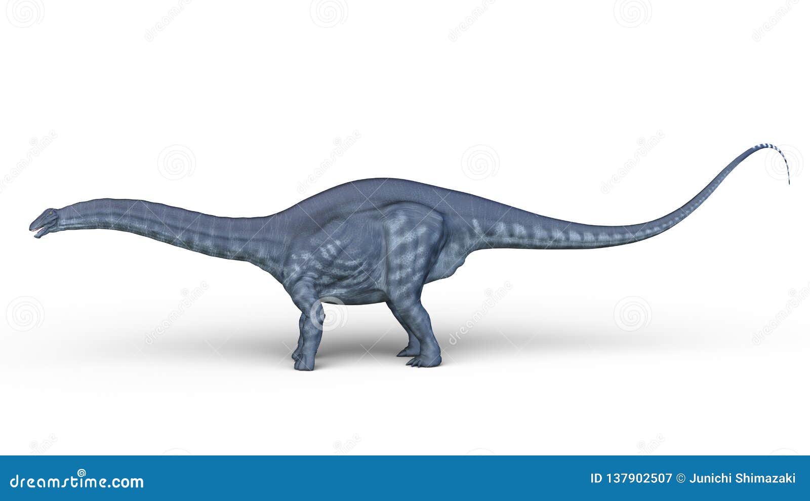 3D CG Rendering of Dinosaurs Stock Illustration - Illustration of ...