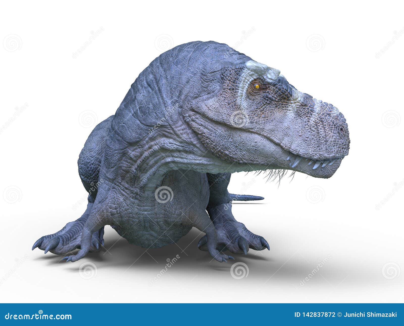 3D CG Rendering of Dinosaurs Stock Illustration - Illustration of ...