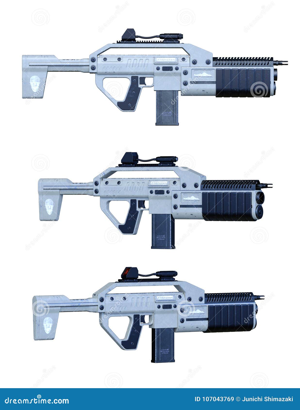 Machine gun stock image. Image of military, firearm - 107043769