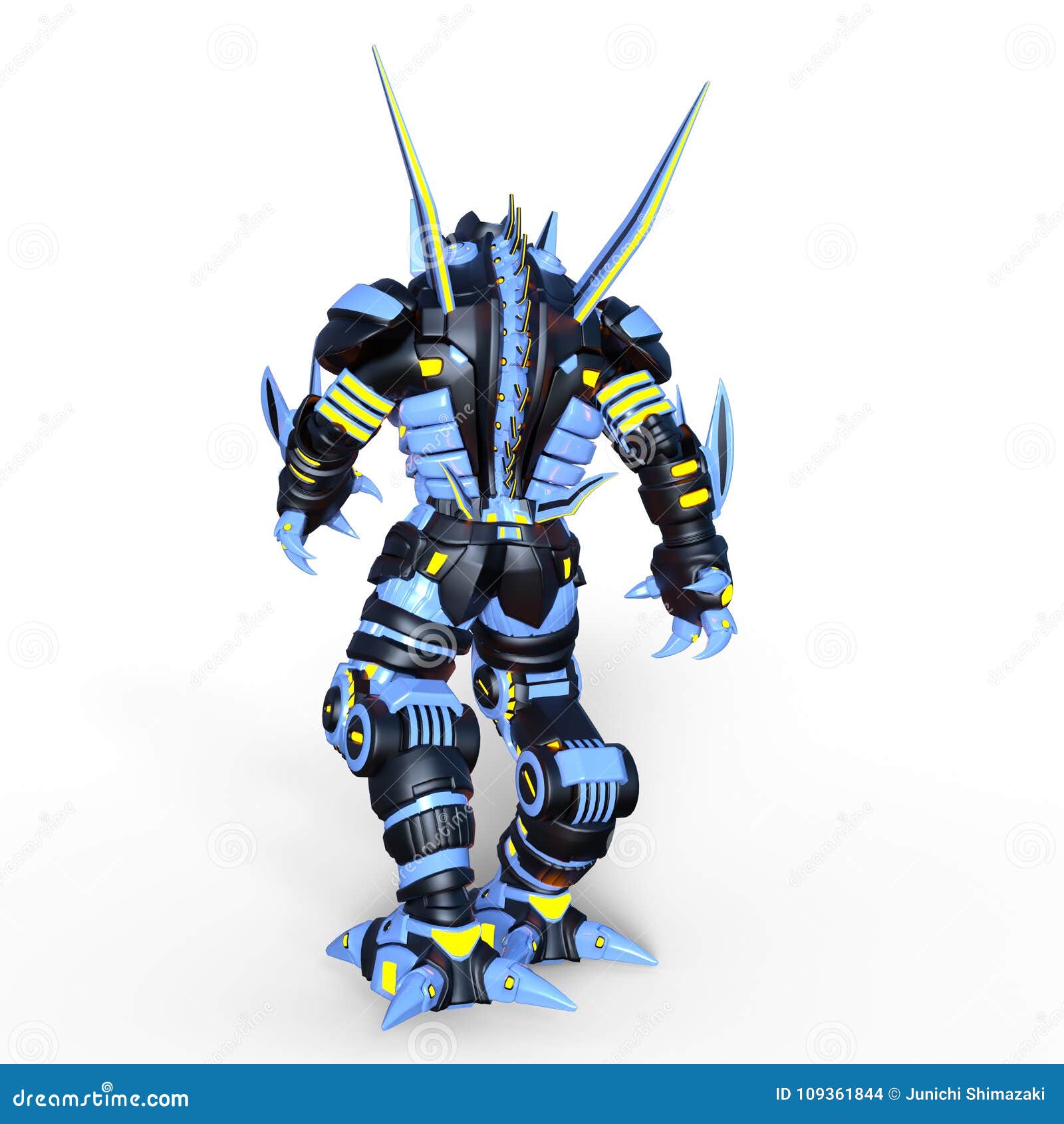 Mechanical monster stock illustration. Illustration of mechanical ...