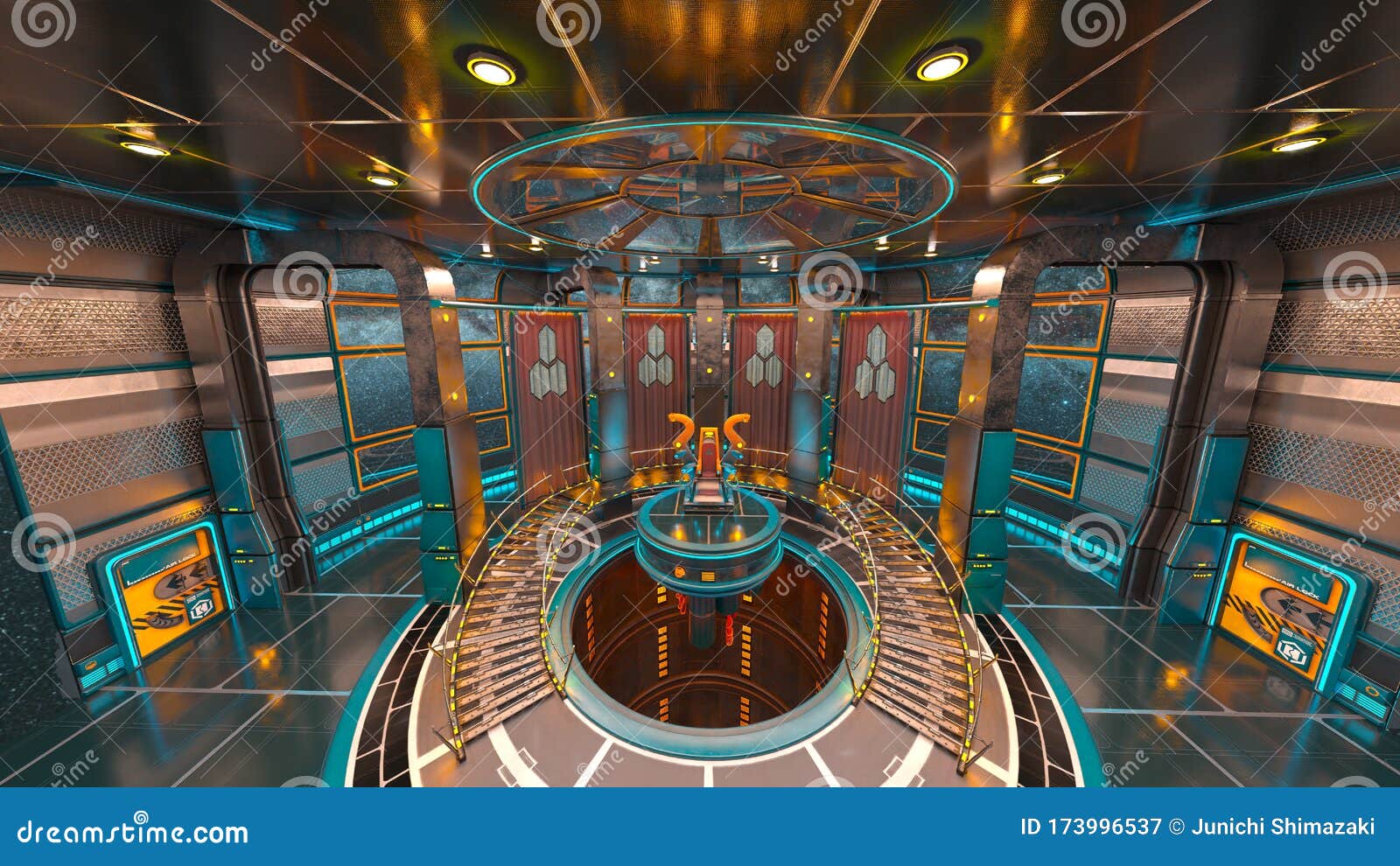 3D CG Rendering of Modern Building Stock Illustration - Illustration of ...